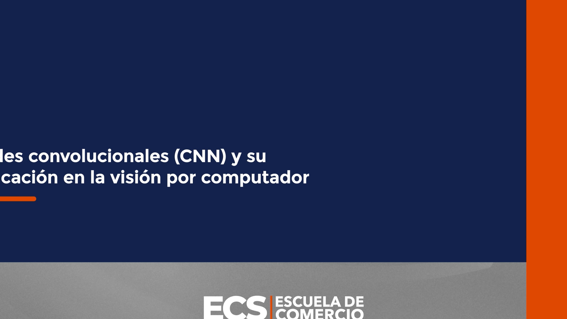 Redes convolucionales (CNN) y su aplicación en la visión por computador
