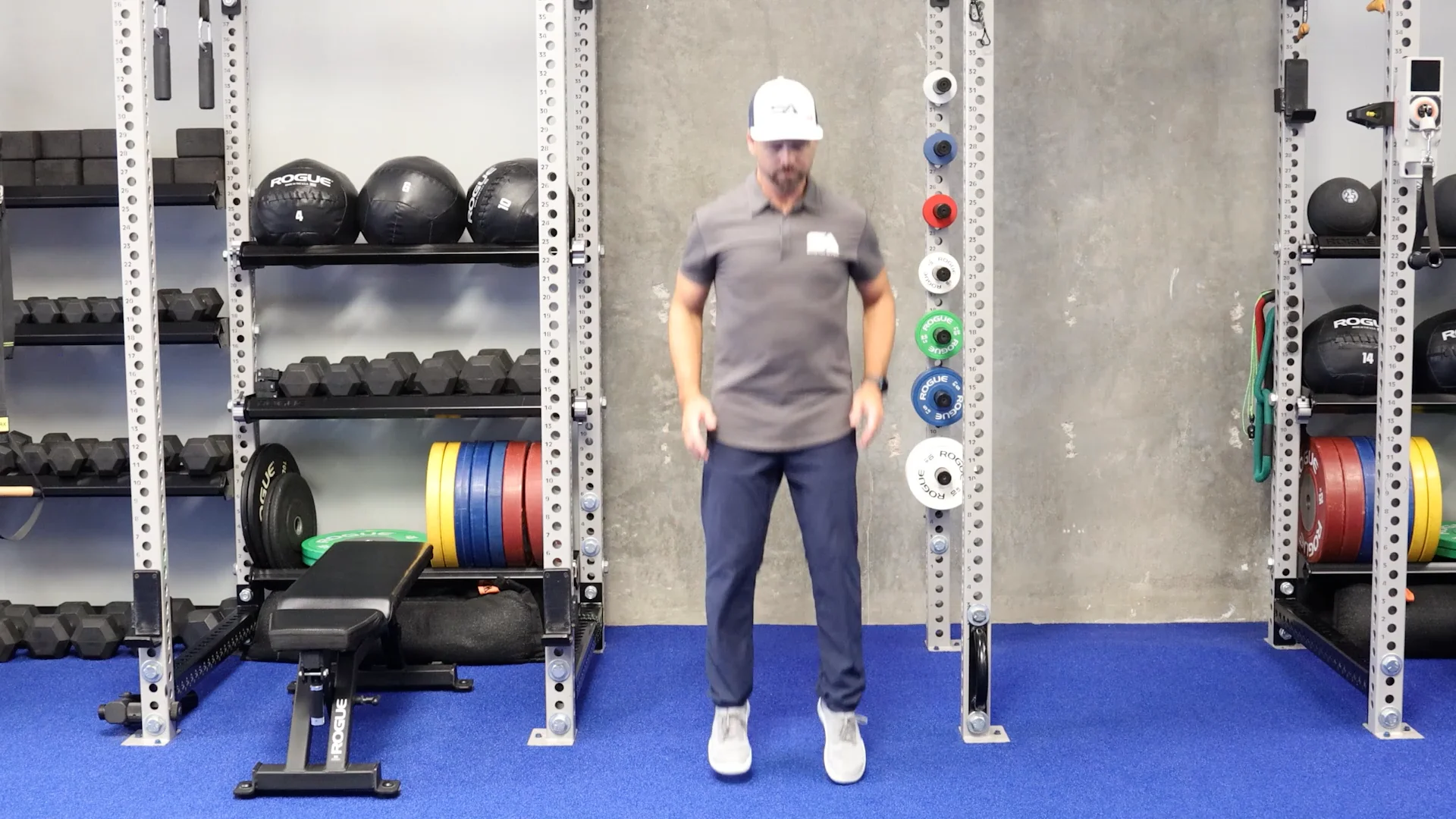 Double Leg Hop Assessment