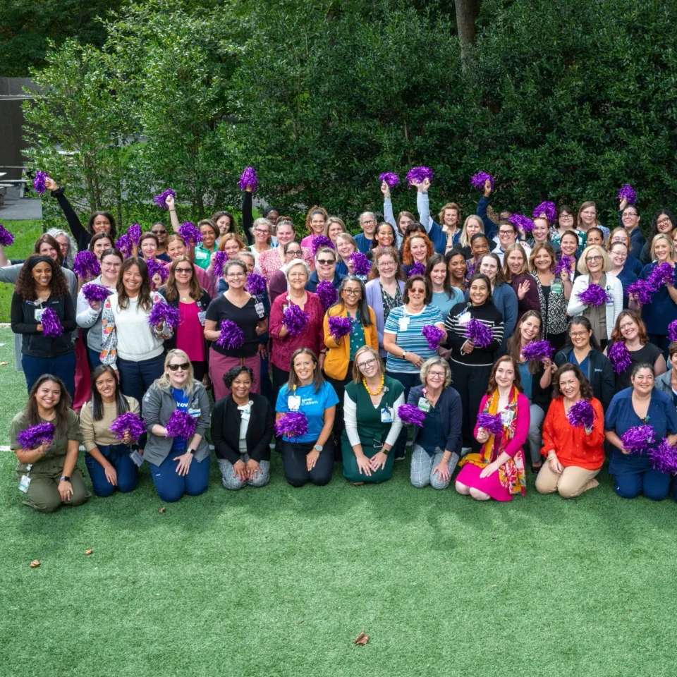 Inova nurses celebrating Practice Transition Program Accreditation by ANCC