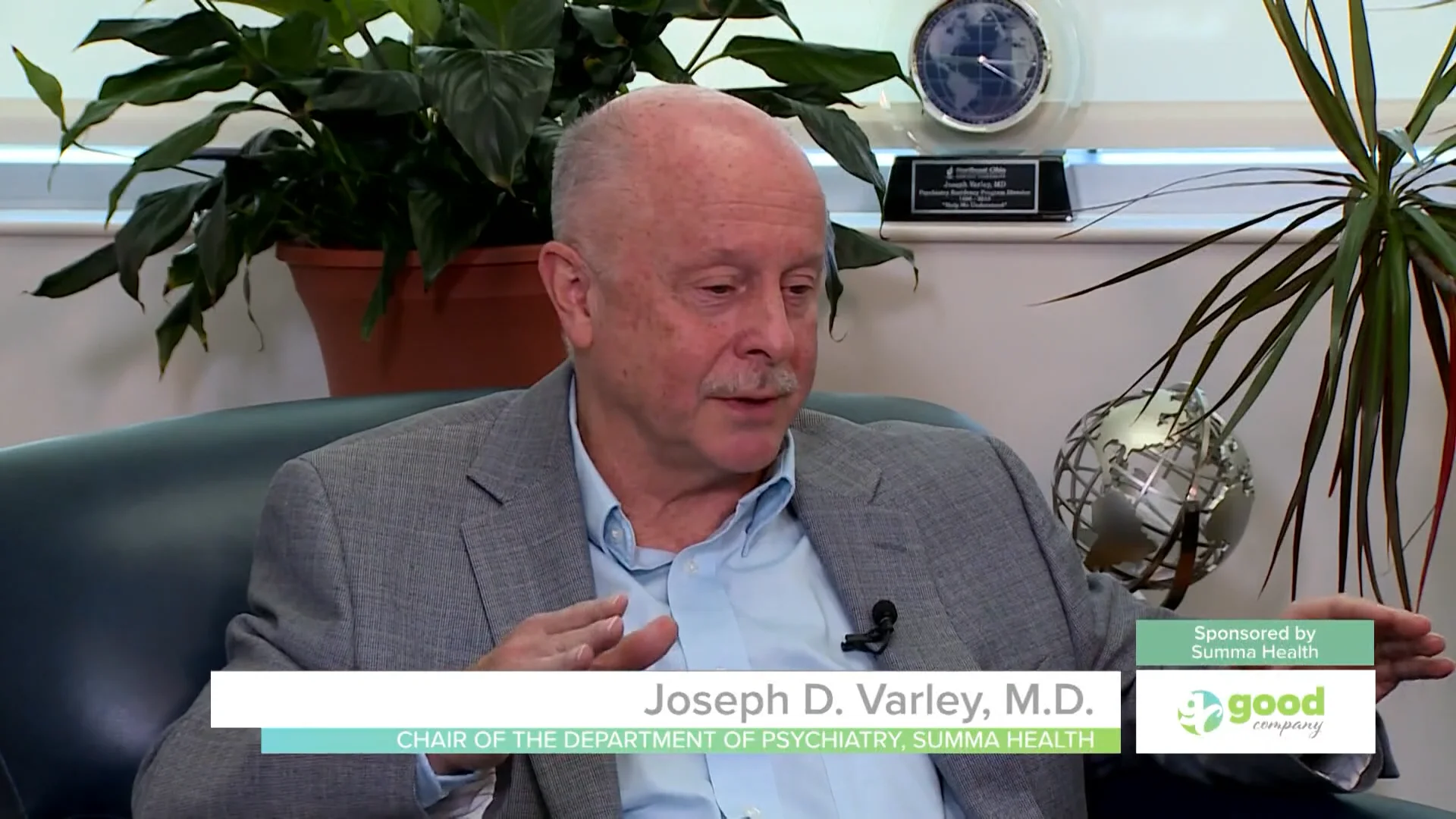 Summa Health Dr. Joseph Varley discusses Mental Health and Addiction ...