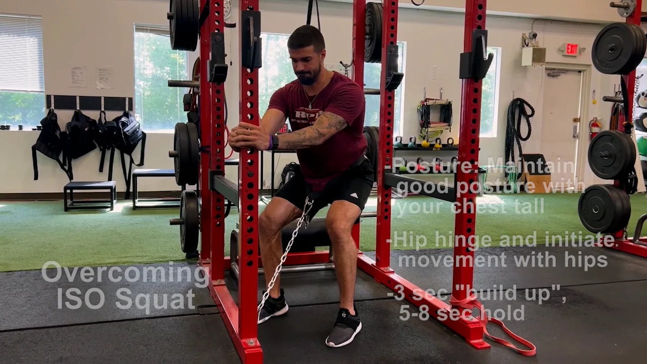 Overcoming ISO Squat