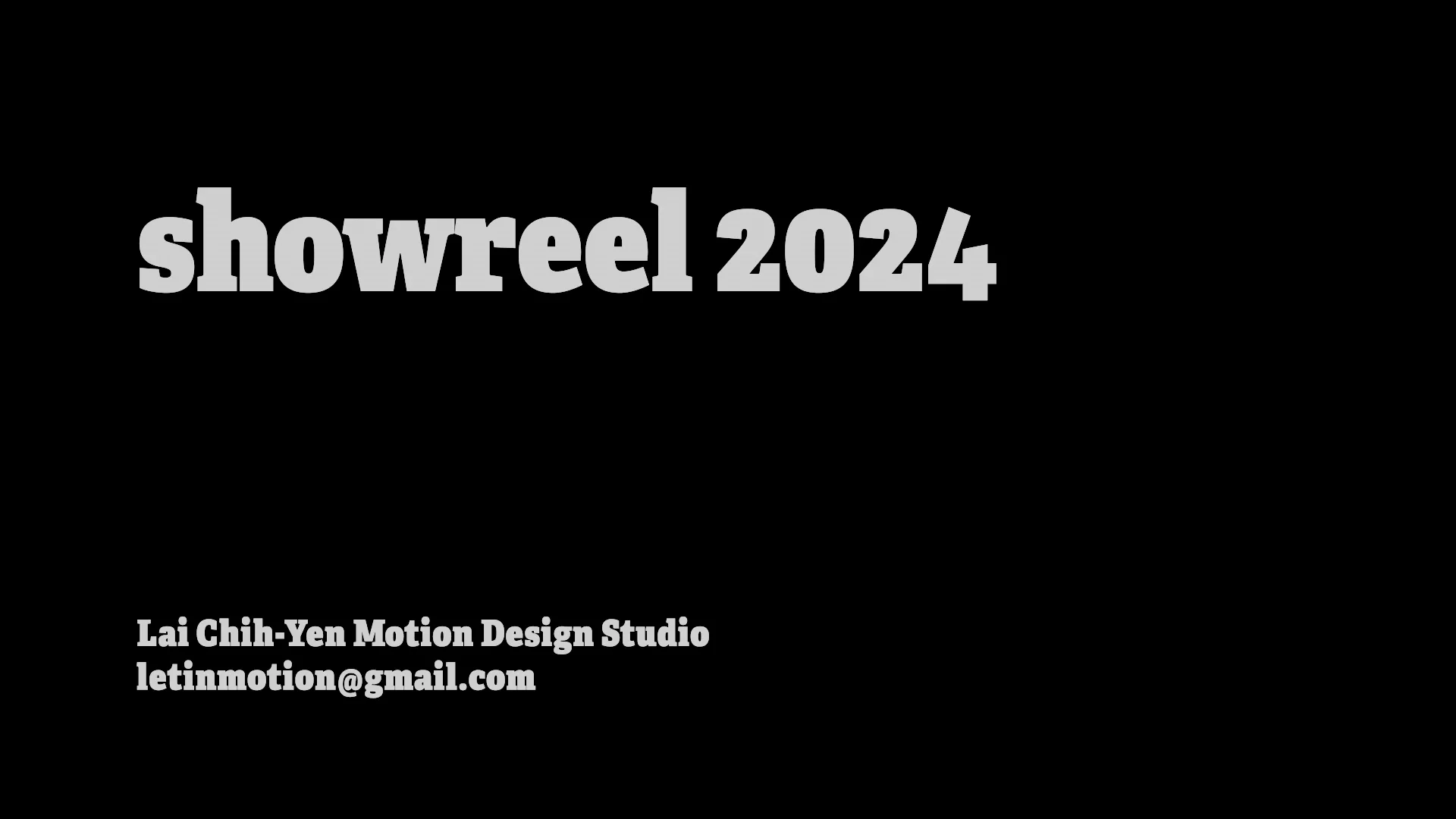 showreel 2024