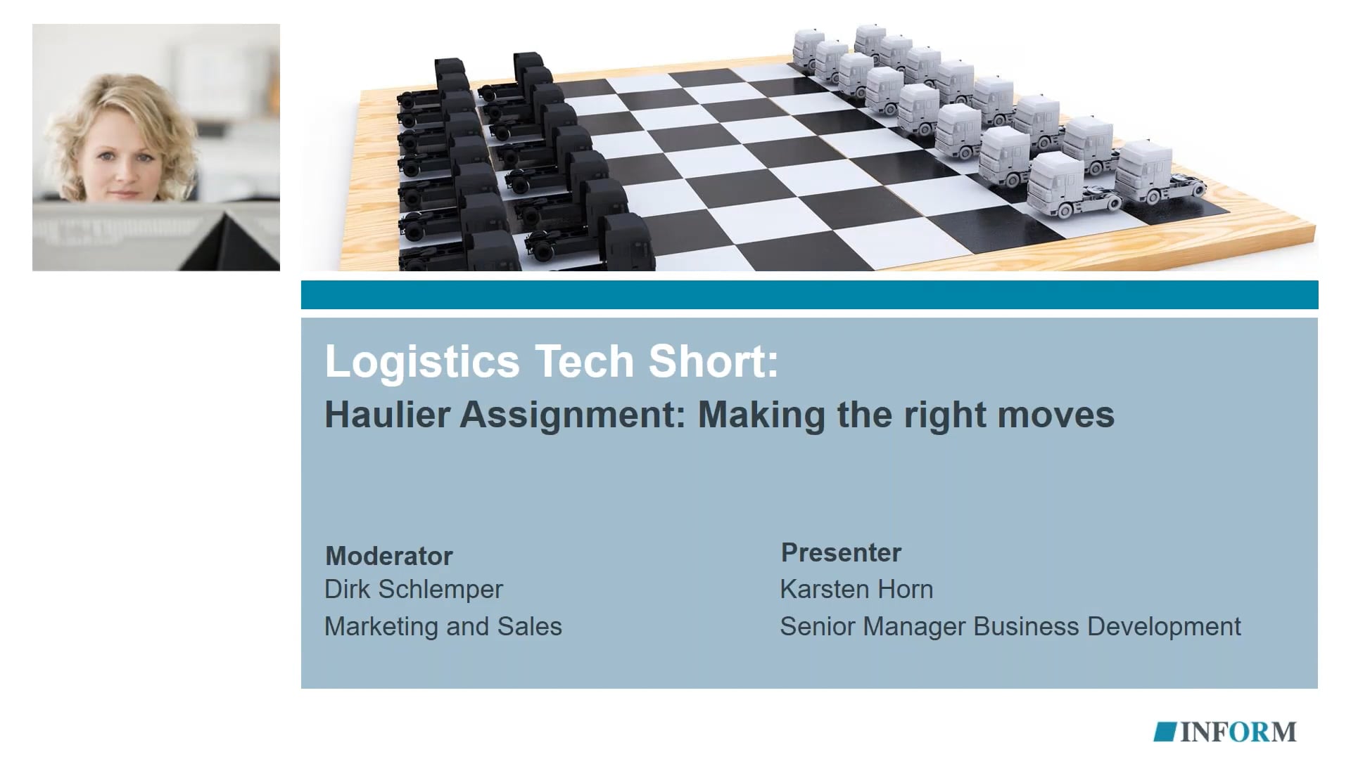 Logistic Tech Shorts Haulier Assignment