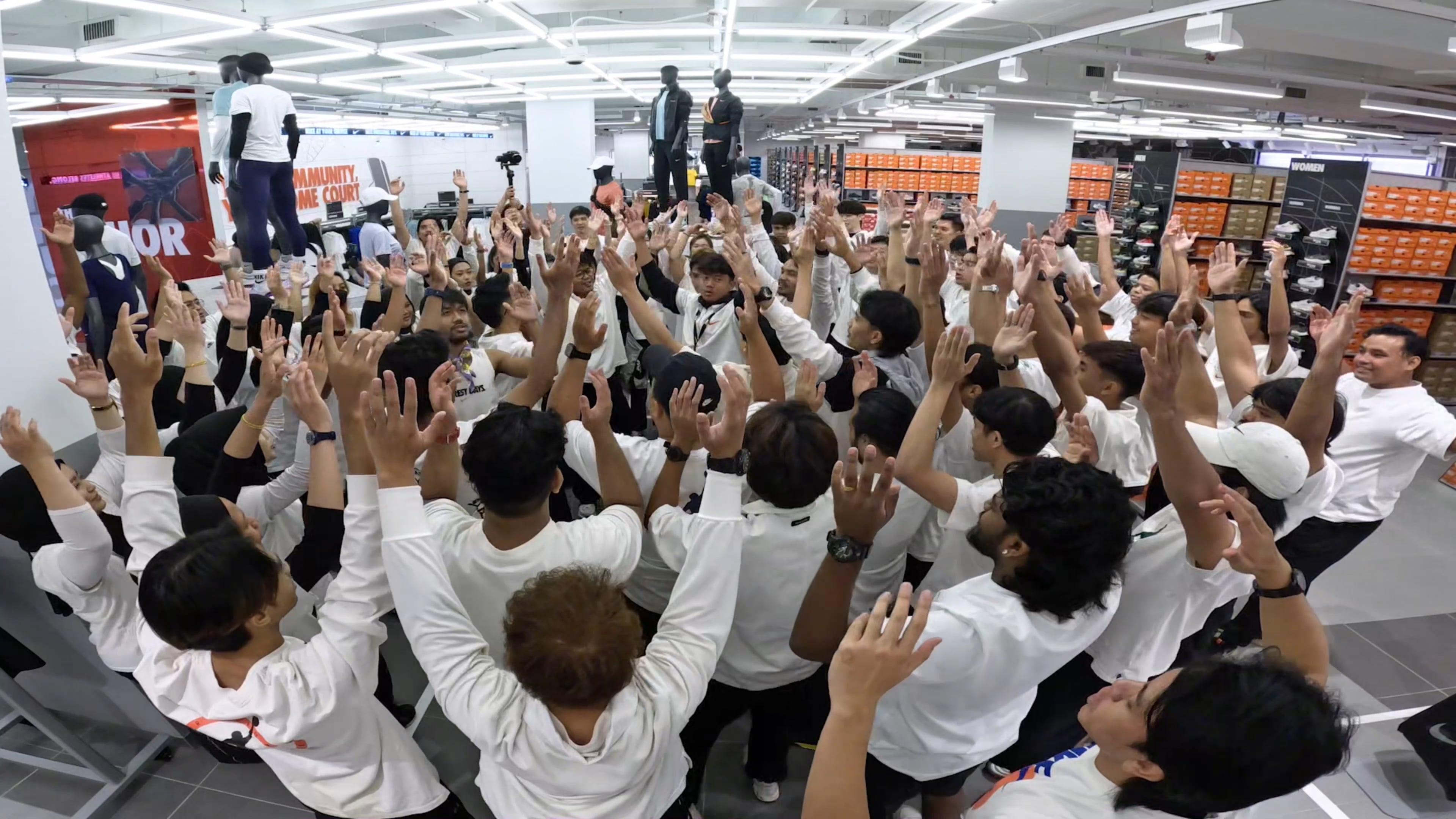 NIKE UNITE JPO TEAM CHEER! | Videos & Movies on Vimeo