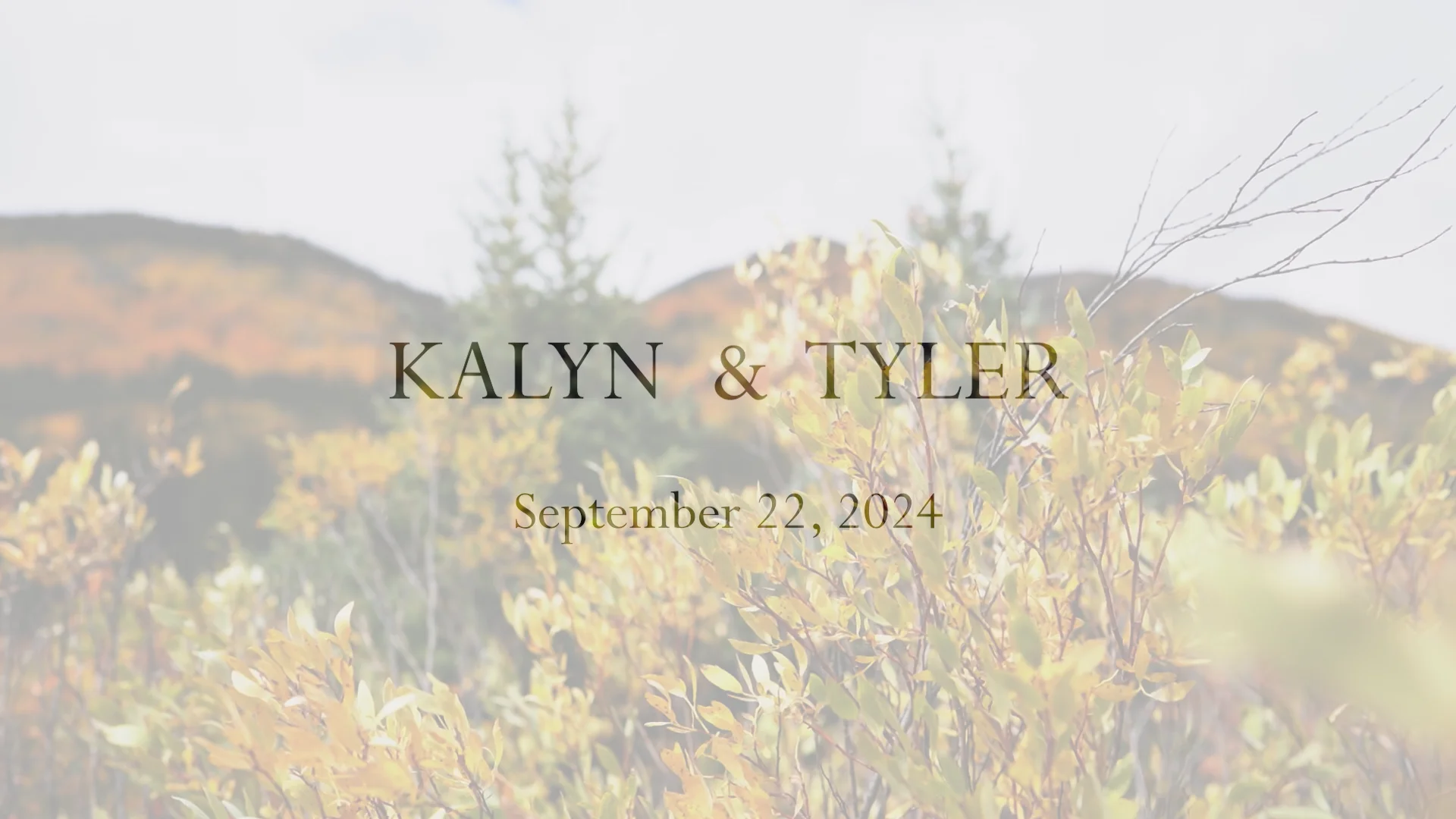 Blue Canoe Photography Kalyn & Tyler Wedding Highlight Film