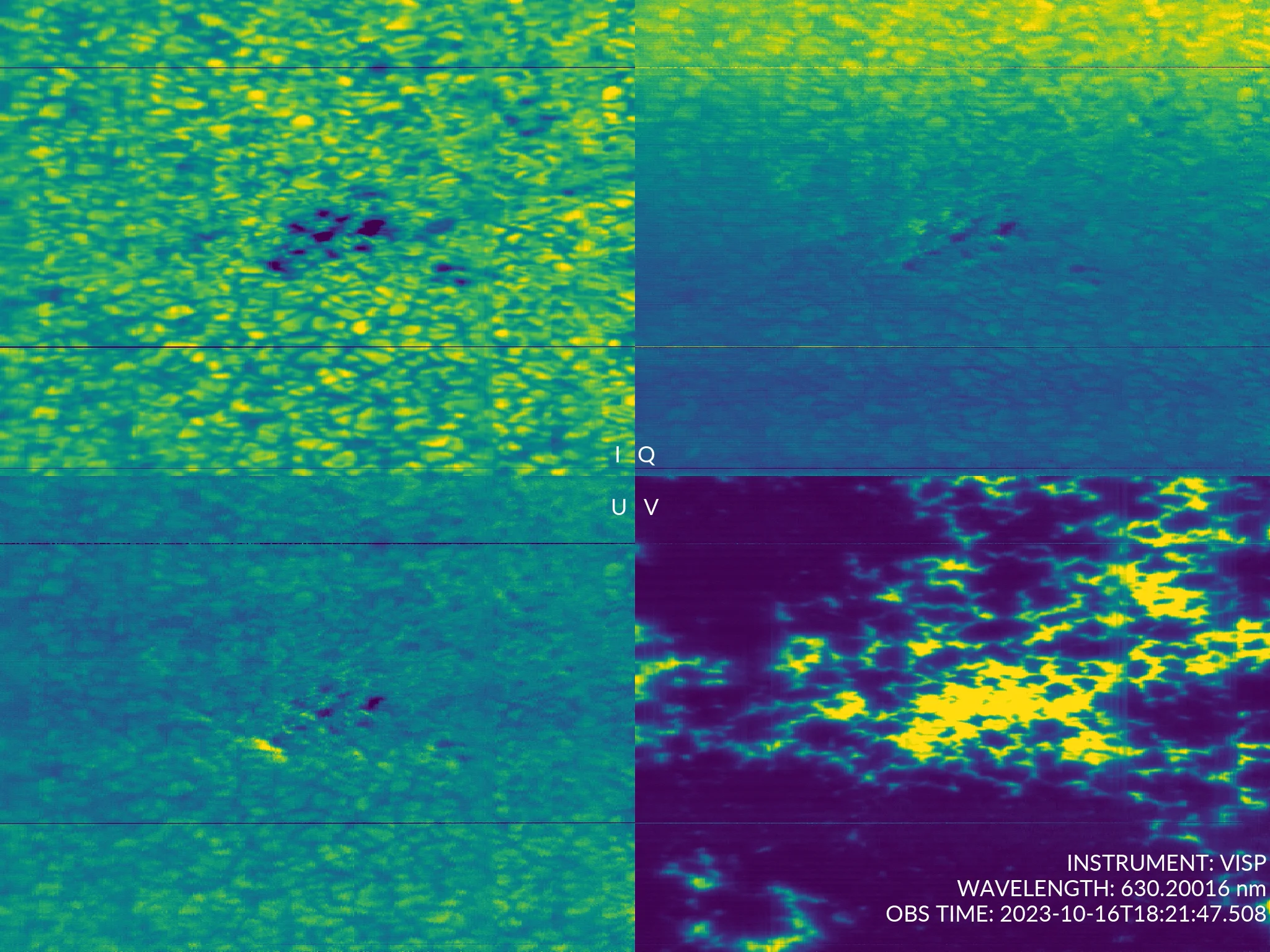 DKIST Data Center Archive Dataset BKPLX