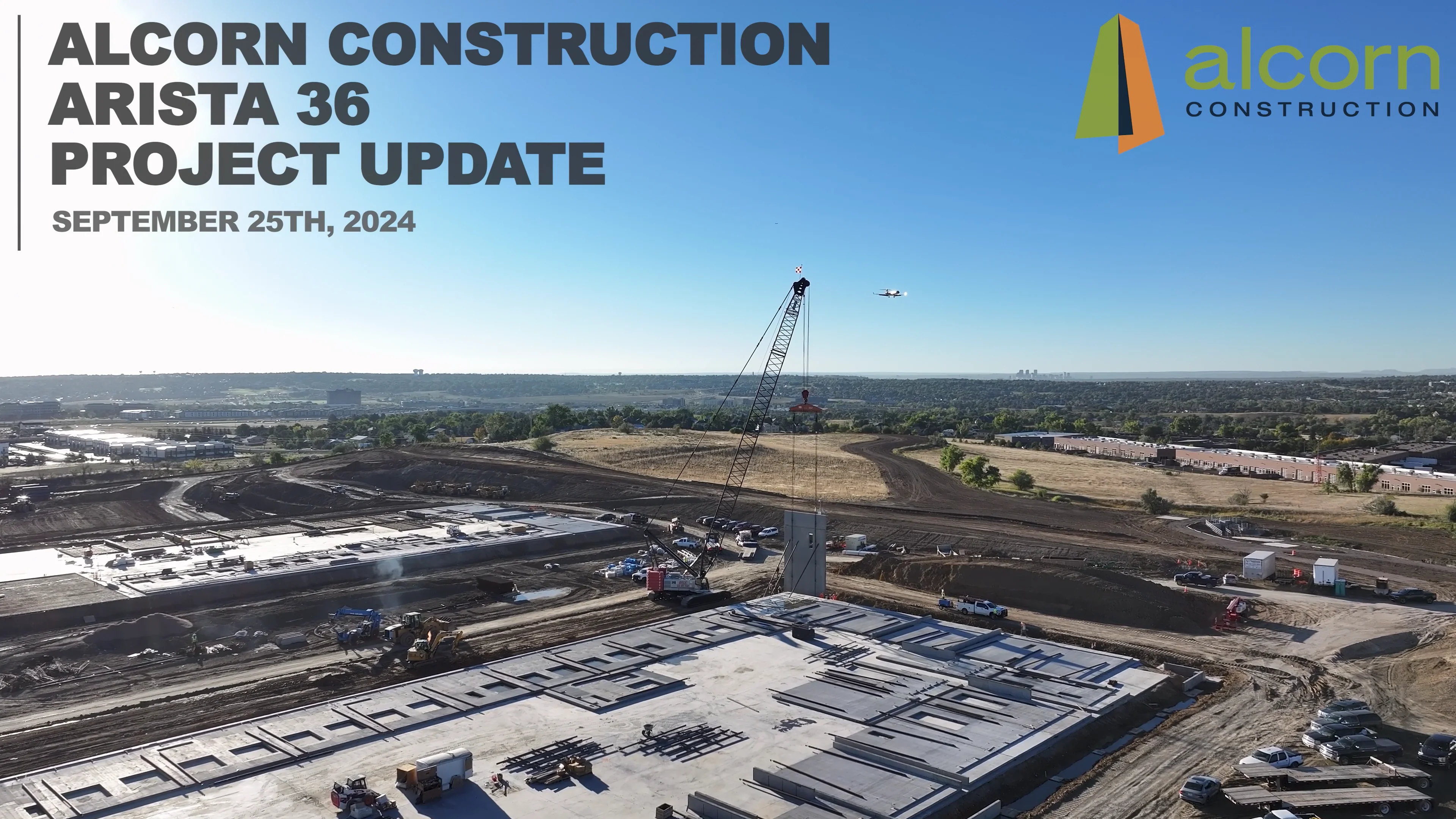 Alcorn Construction | Arista 36 Project Update 09/25/24