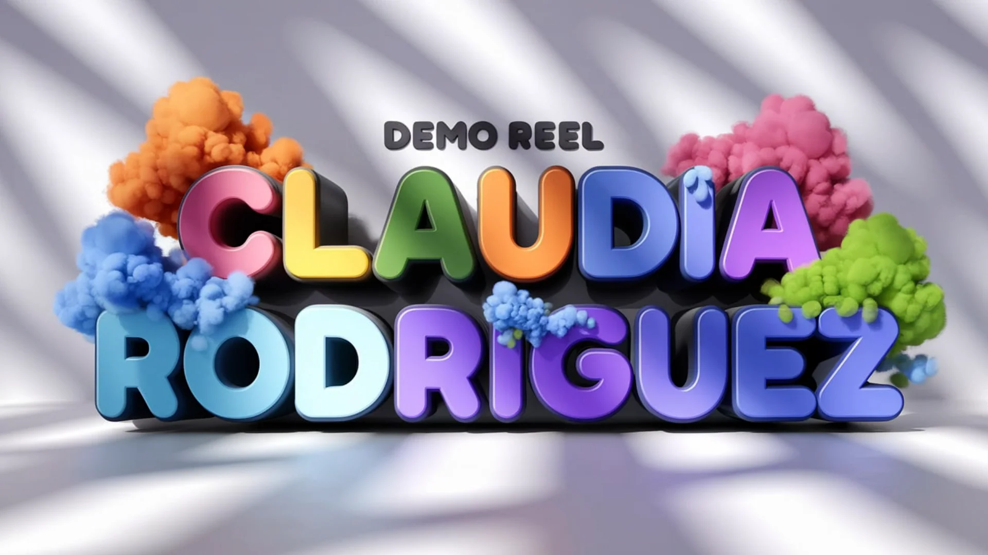 Demo Reel Claudia Rodriguez