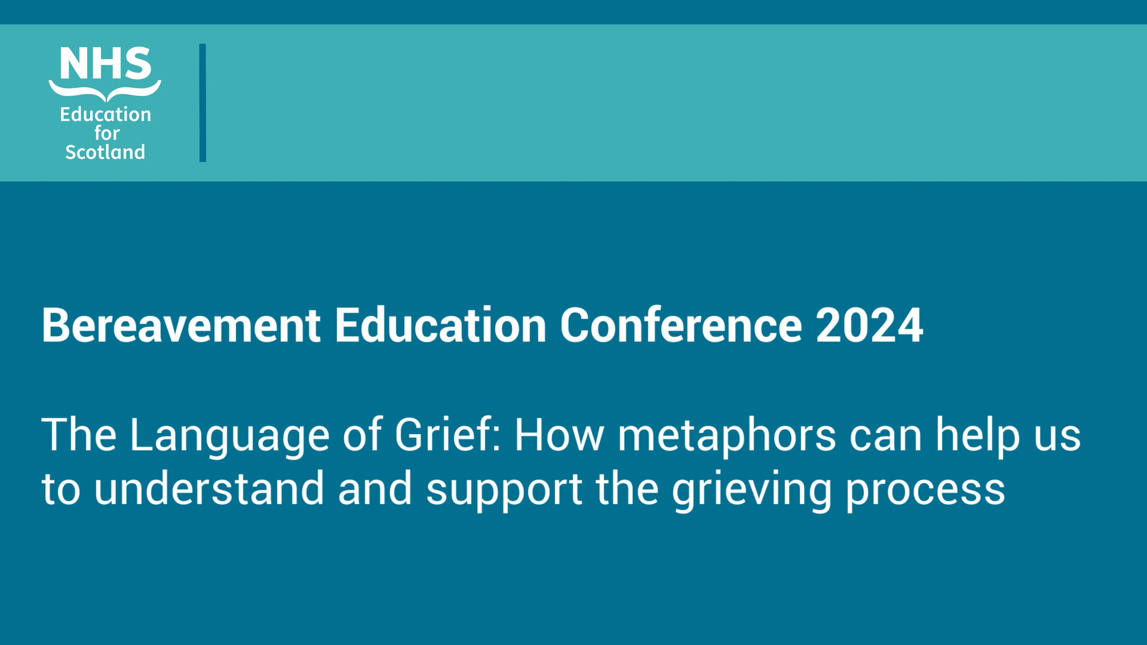 The Language of Grief: How metaphors can help us to understand and ...