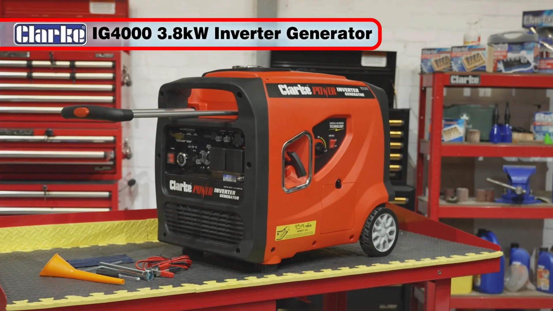 Clarke 3.8kW Inverter Generator - IG4000