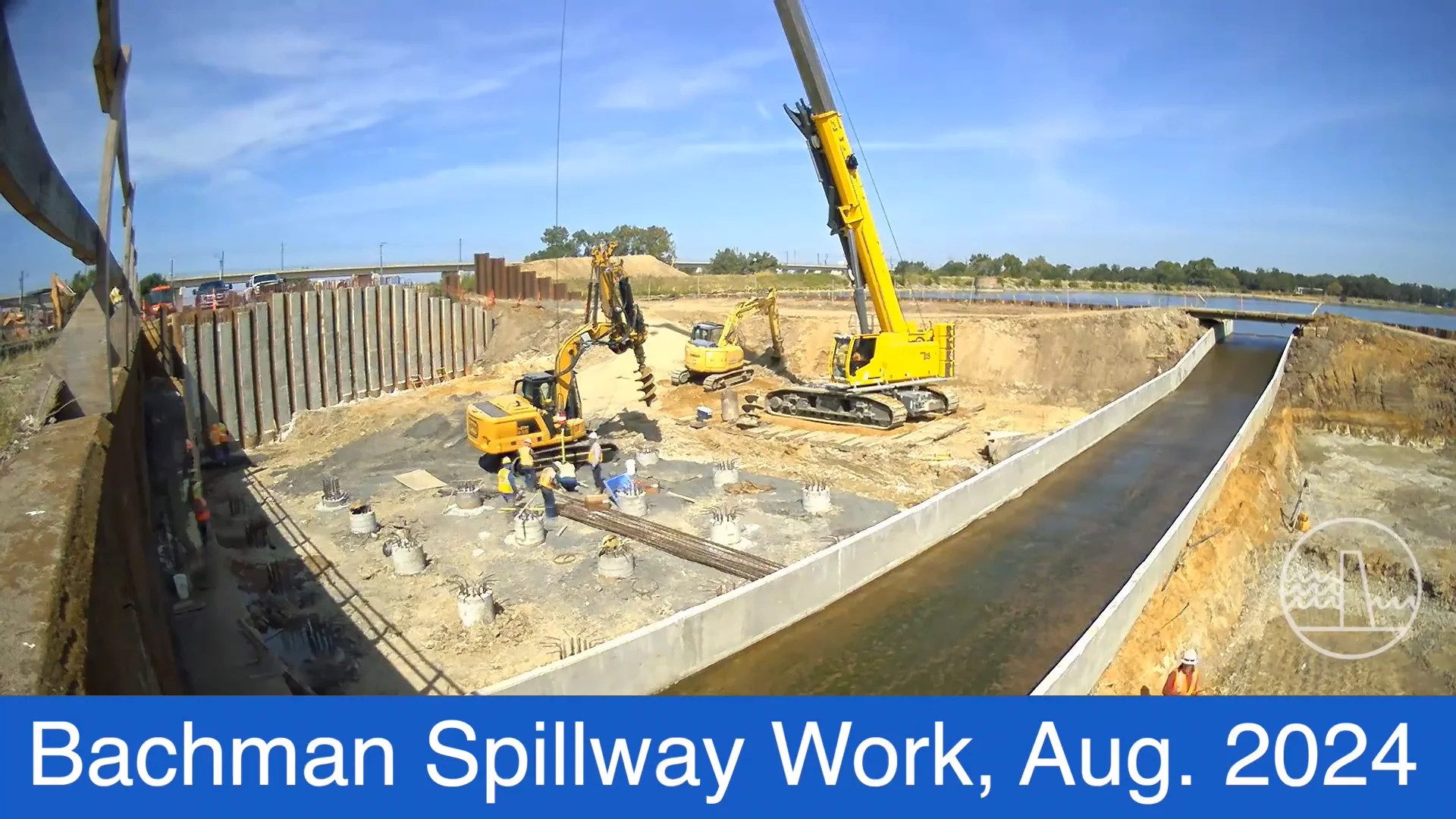 Bachman Dam Timelapse - August 2024