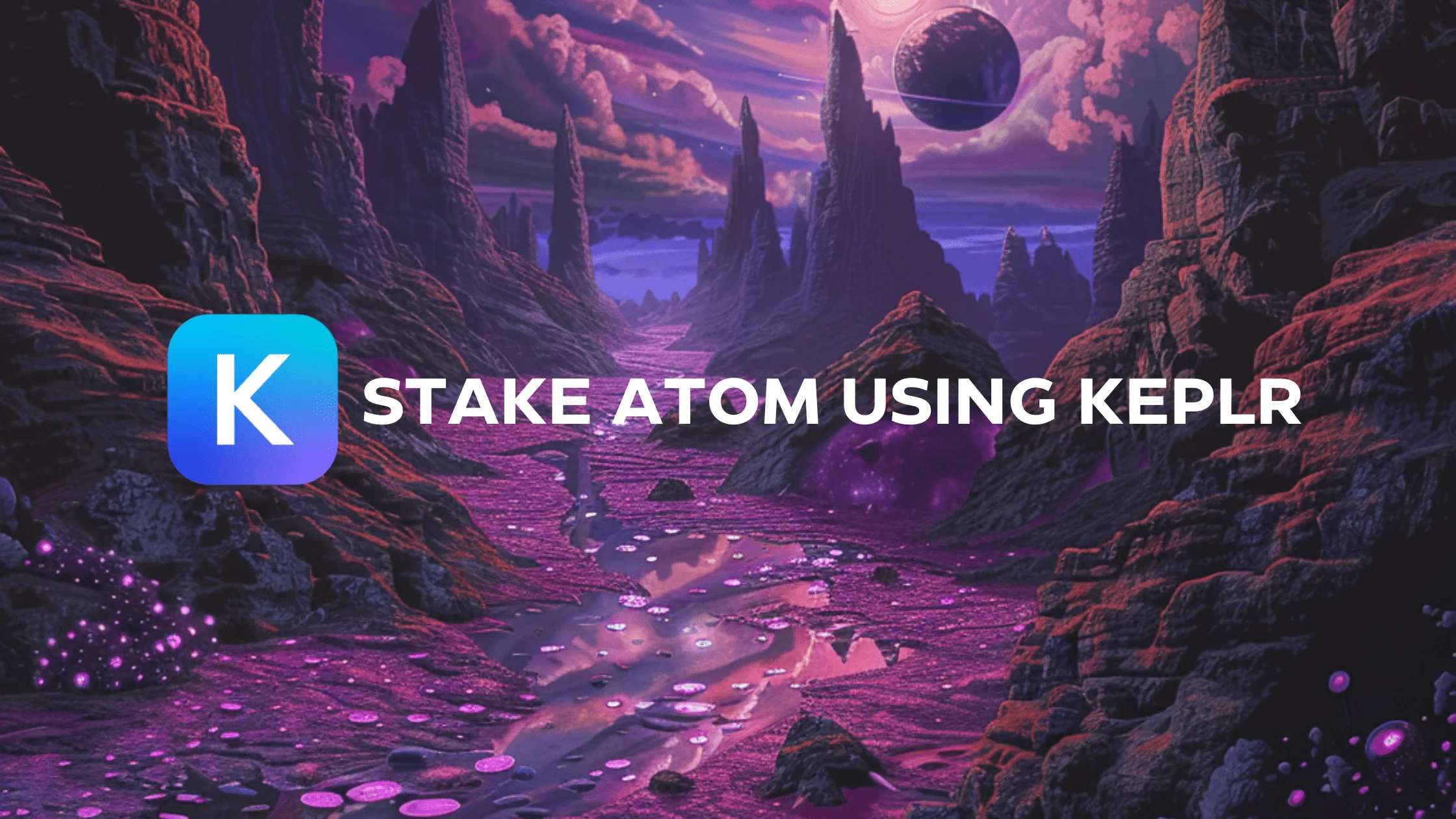 How To Stake Cosmos ATOM Using Keplr Wallet Extension