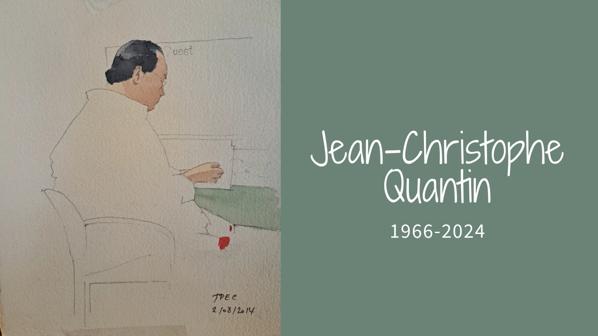 Hommage Jean-Christophe Quantin