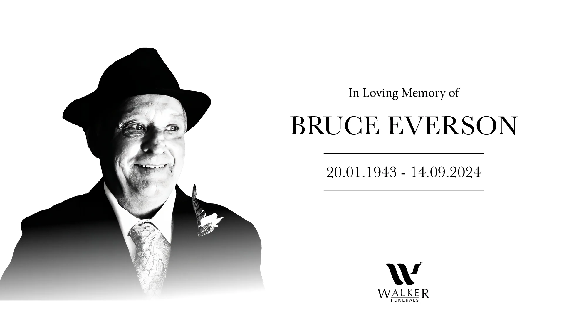 Robert B Walker Funerals - Bruce Everson on Vimeo