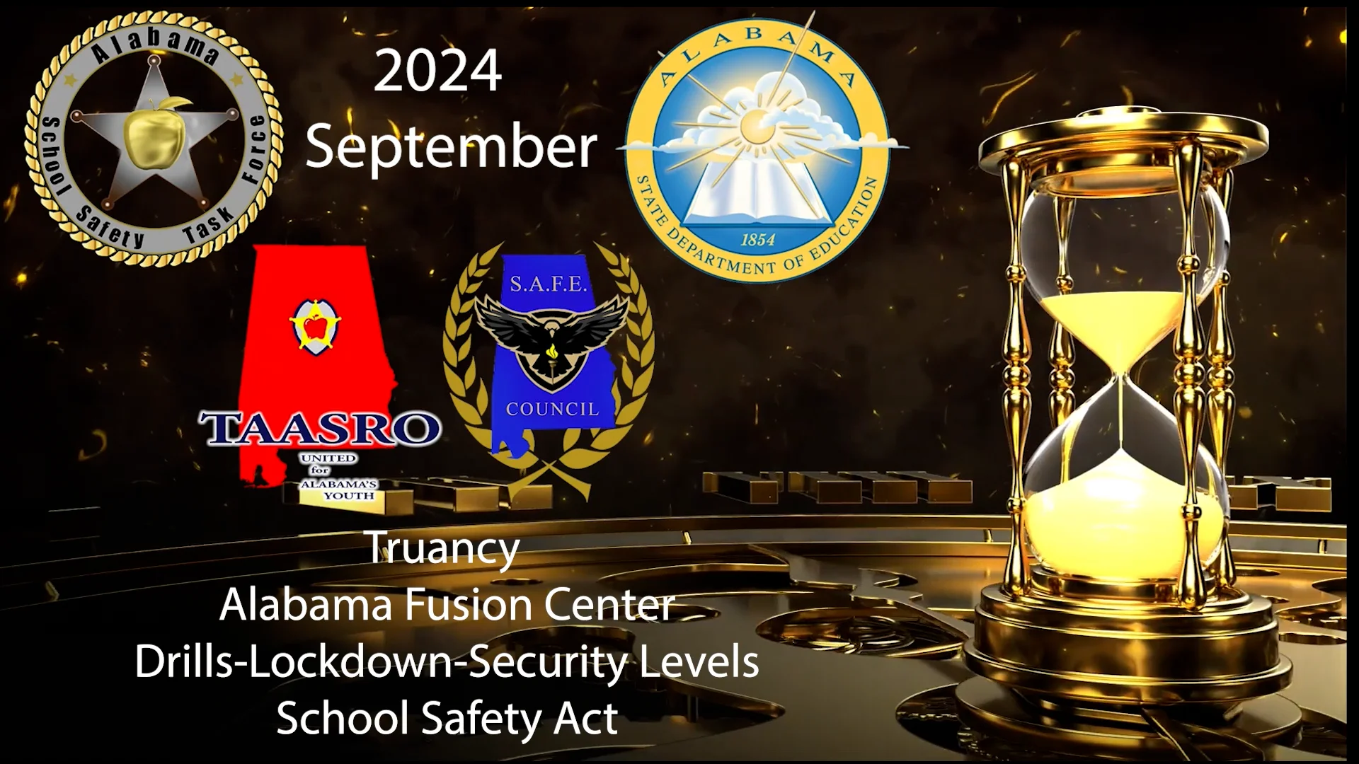 2024 ALSDE SSTF Fall School Safety Training - September