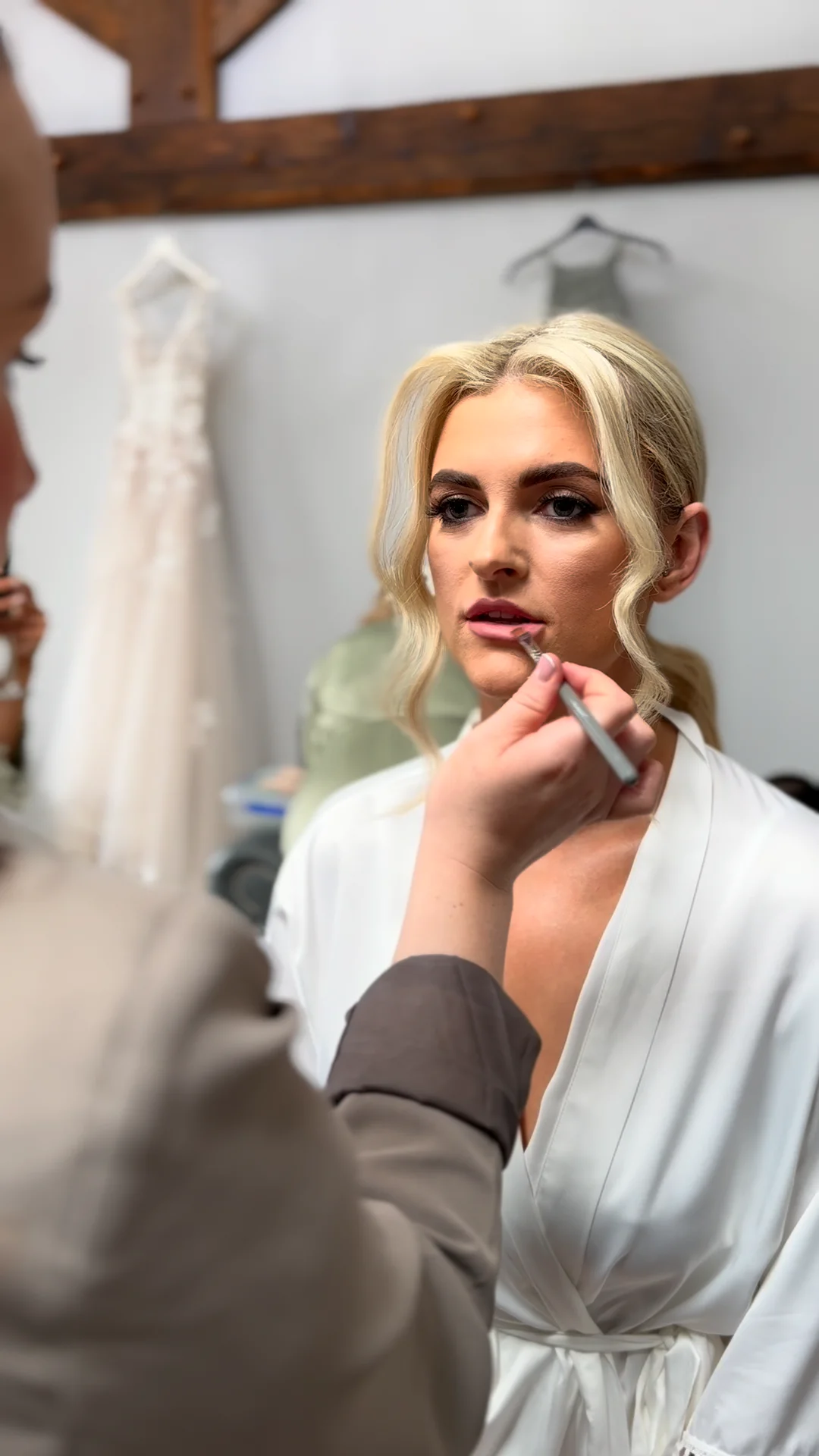 Chelsea Makeup Artist action shots