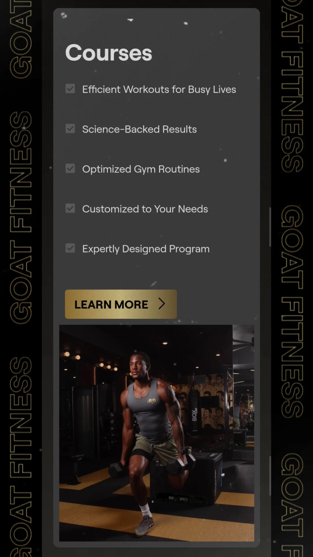 Goat Fitness. website.