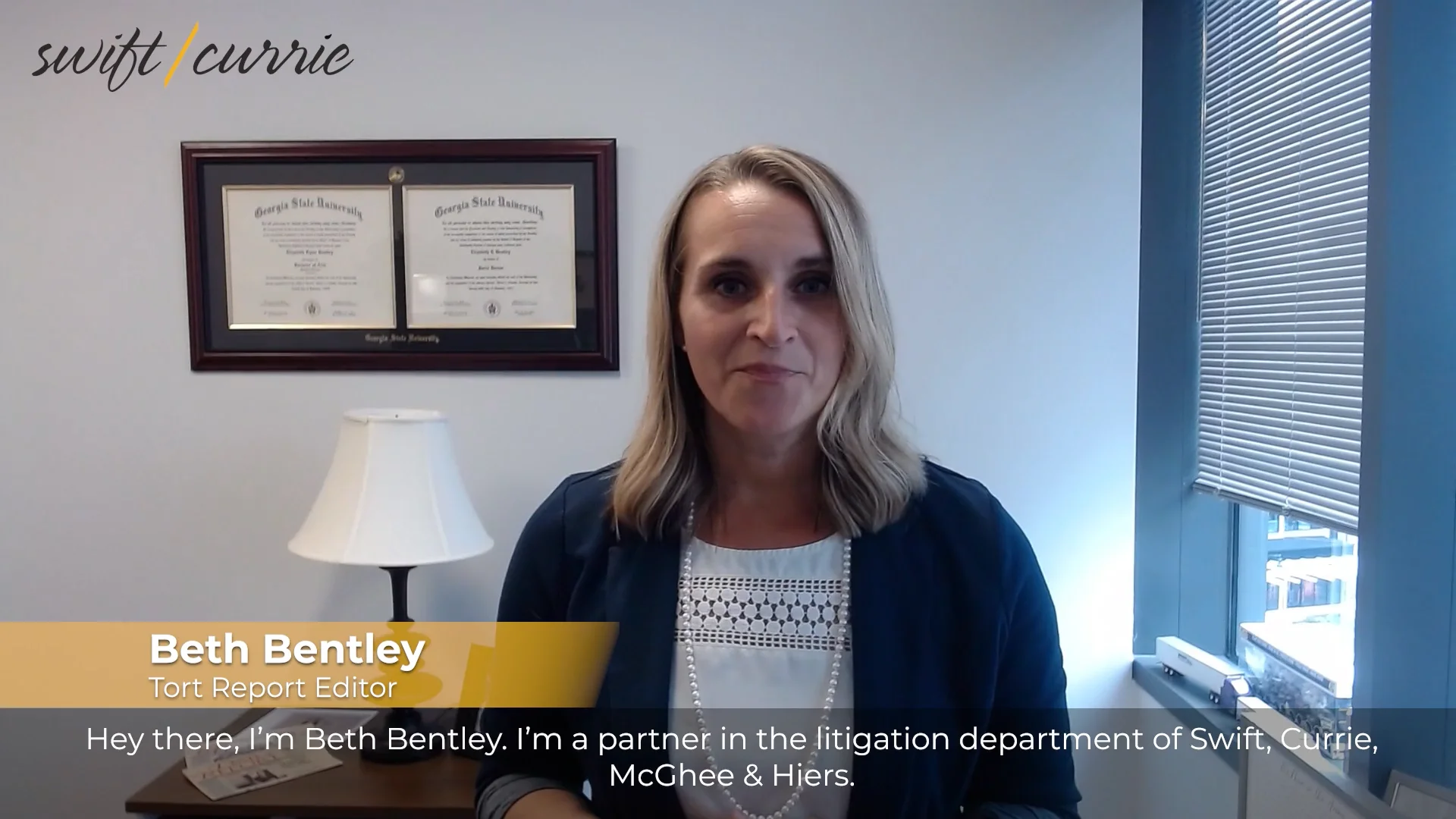 Tort Report Summer 2024 - Intro by Beth Bentley