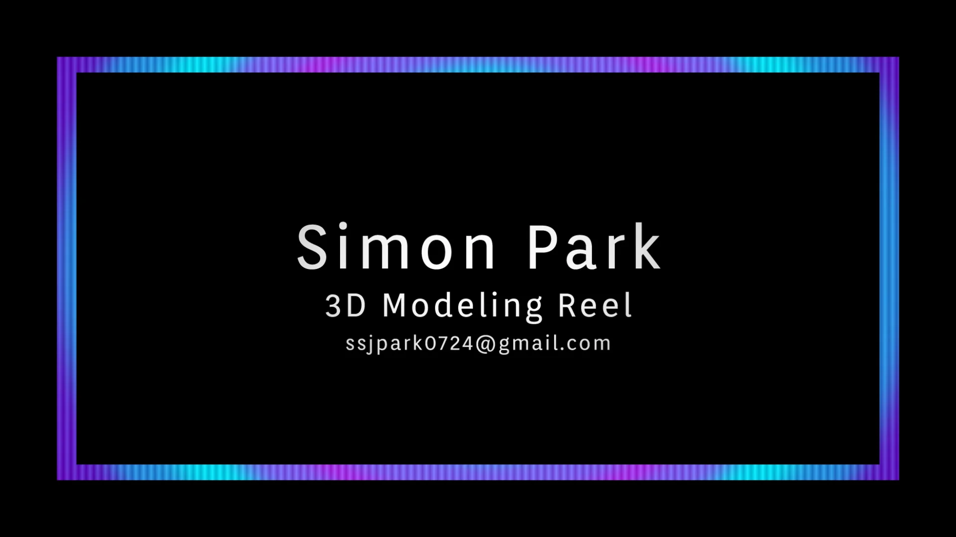 Simon Park Demo Reel 2024