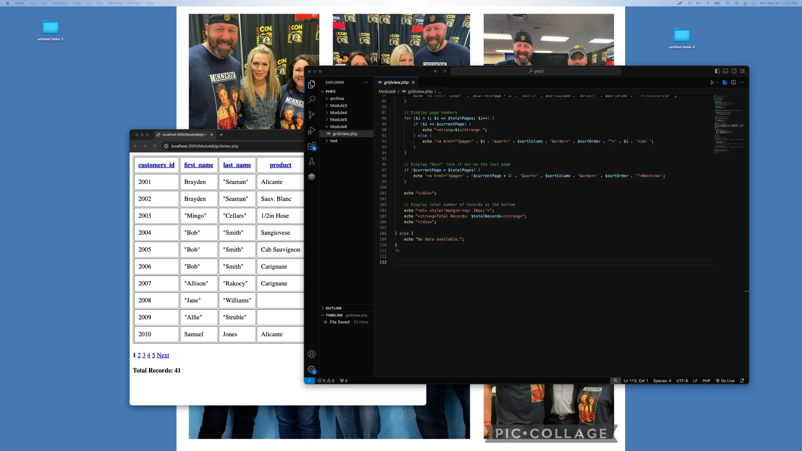 Php - Style GridView