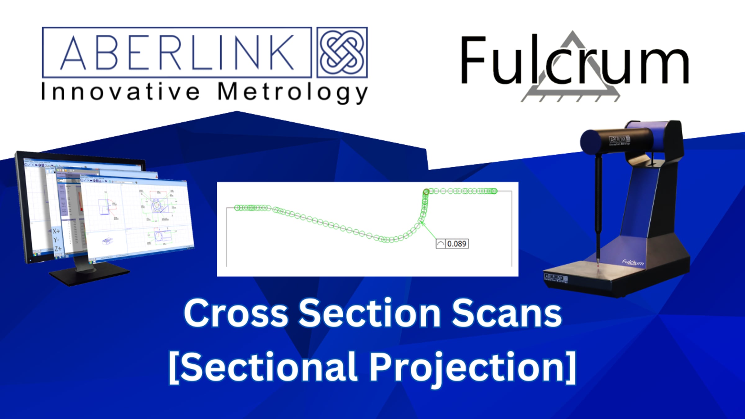 Fulcrum - Cross Section Scanning [Sectional Projection] | DXF Comparison