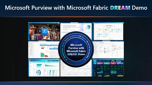 Microsoft Purview with Microsoft Fabric DREAM Demo 6 Minute Video