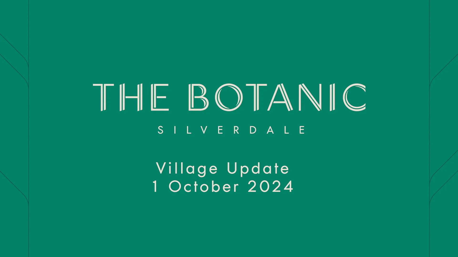October 2024 Progress Update - The Botanic Silverdale