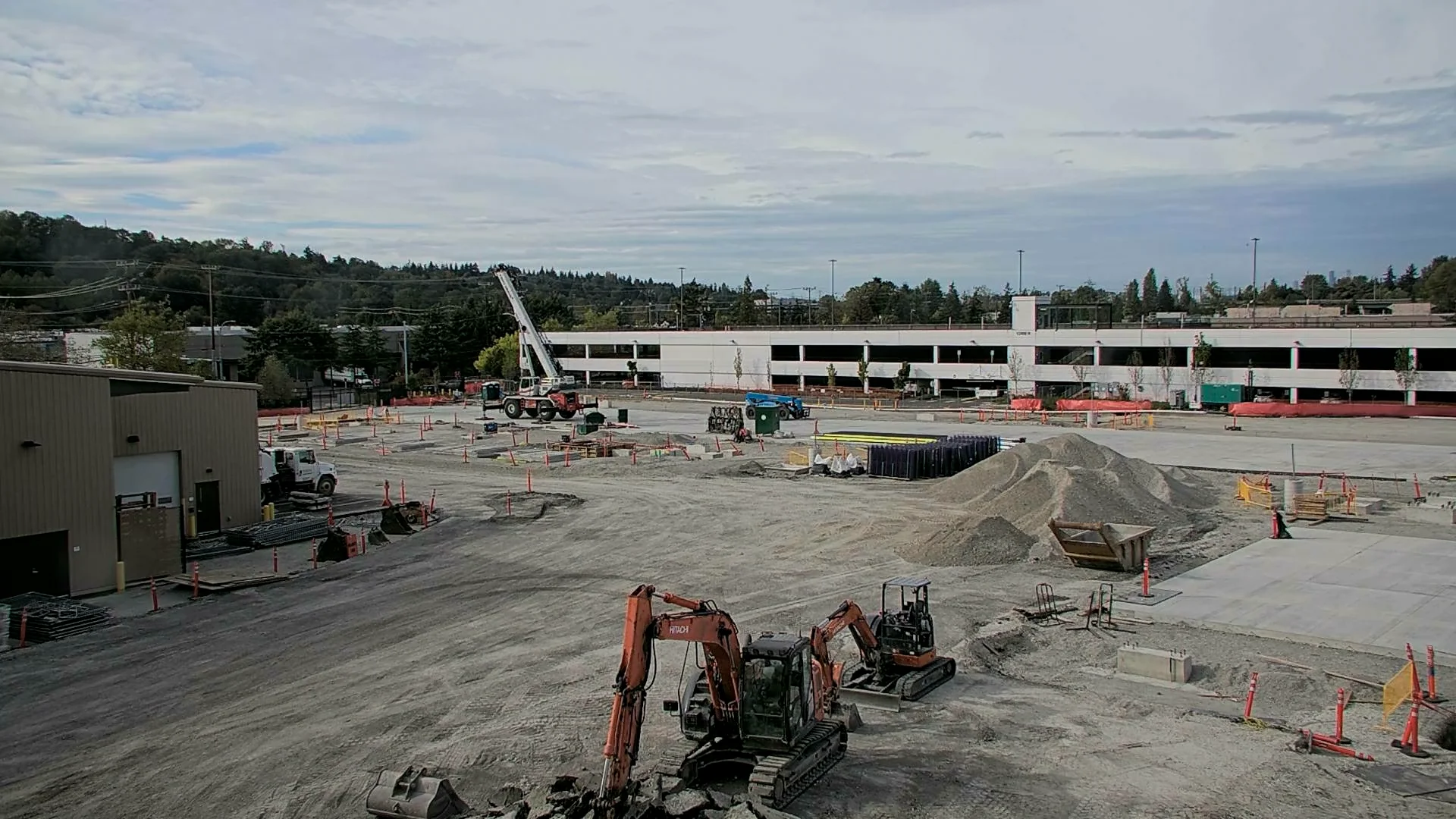 King County Metro Interim Base Electrification Time-Lapse - Gantry ...