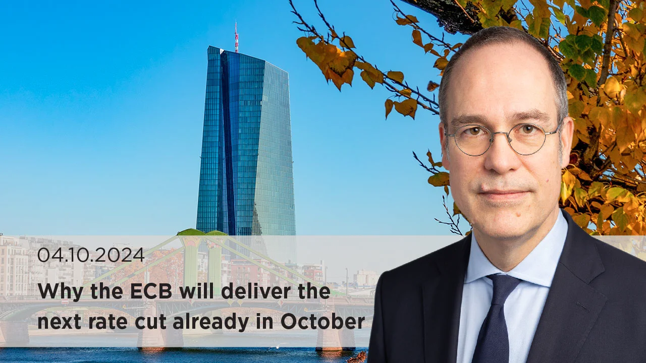 Why the ECB is already cutting interest rates in October