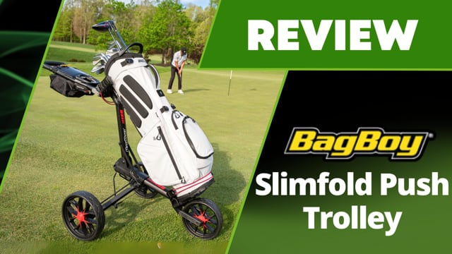 BagBoy Slimfold Golf Push Trolley