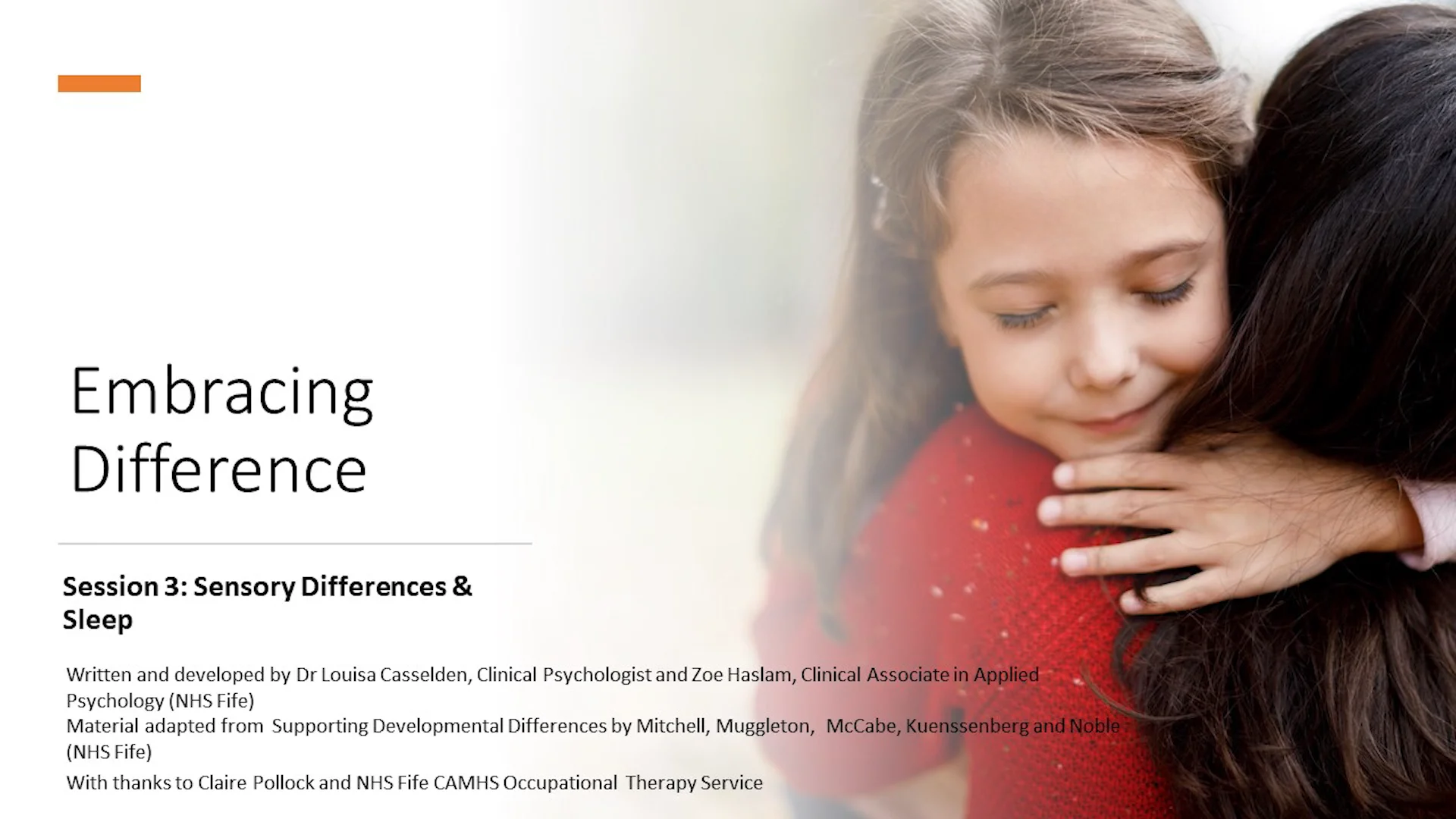 Embracing difference - week 3