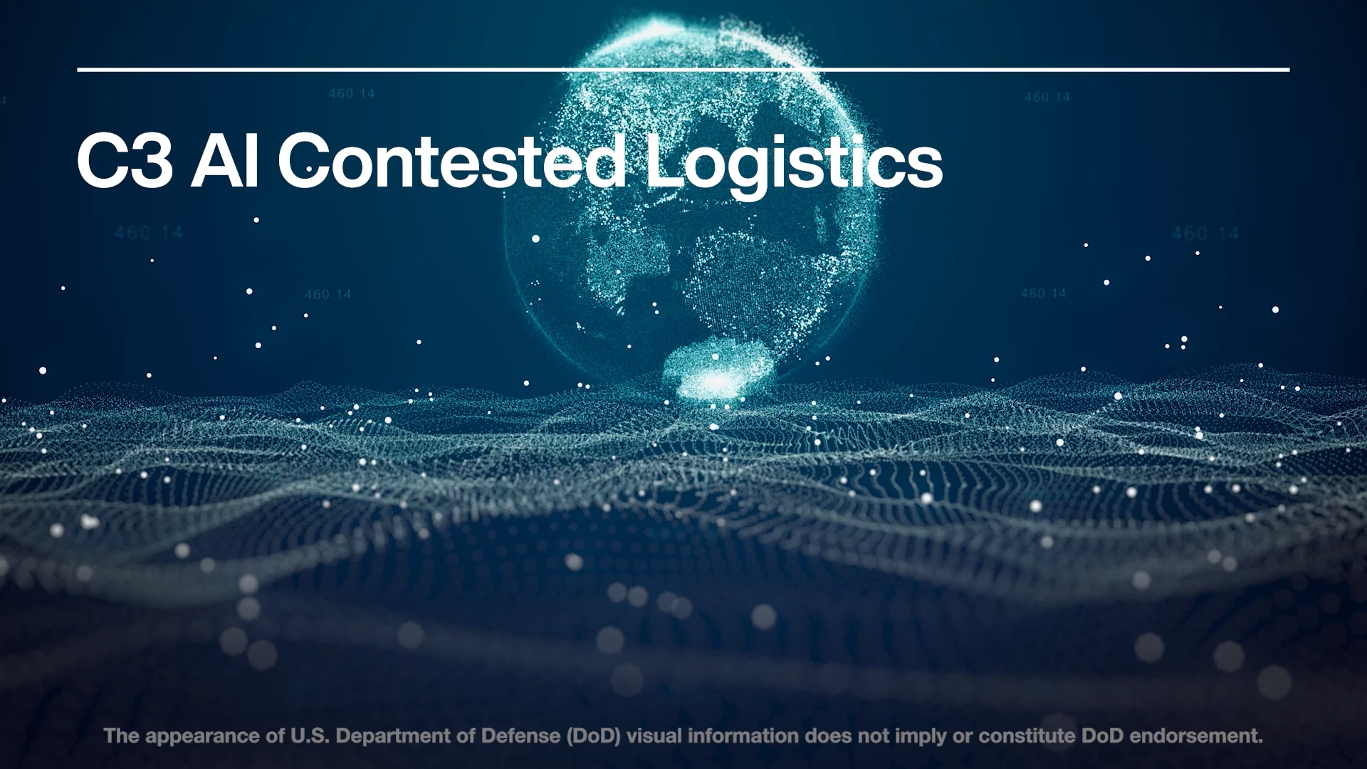 C3 AI Contested Logistics - Overview Video