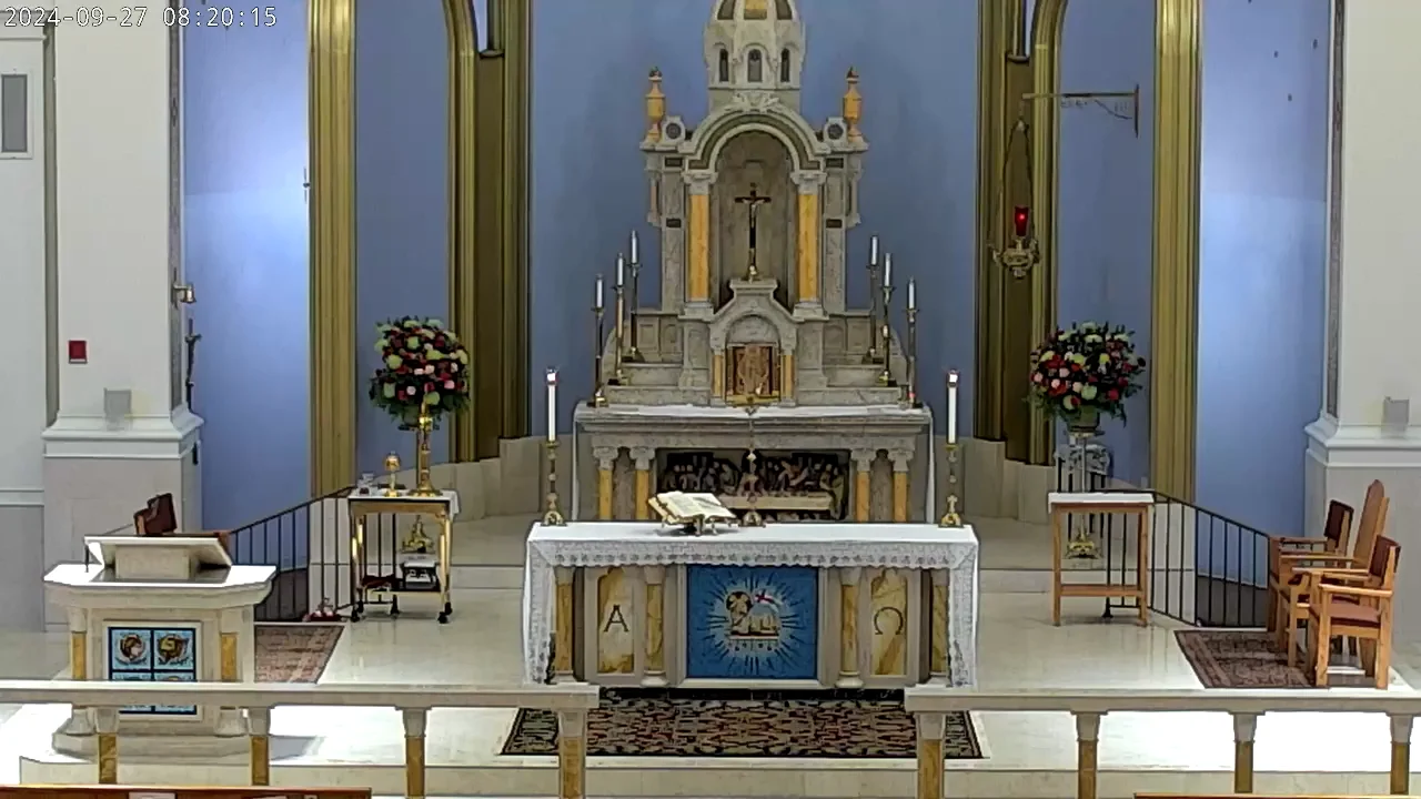 Friday, September 27 Mass at 8:30 am
