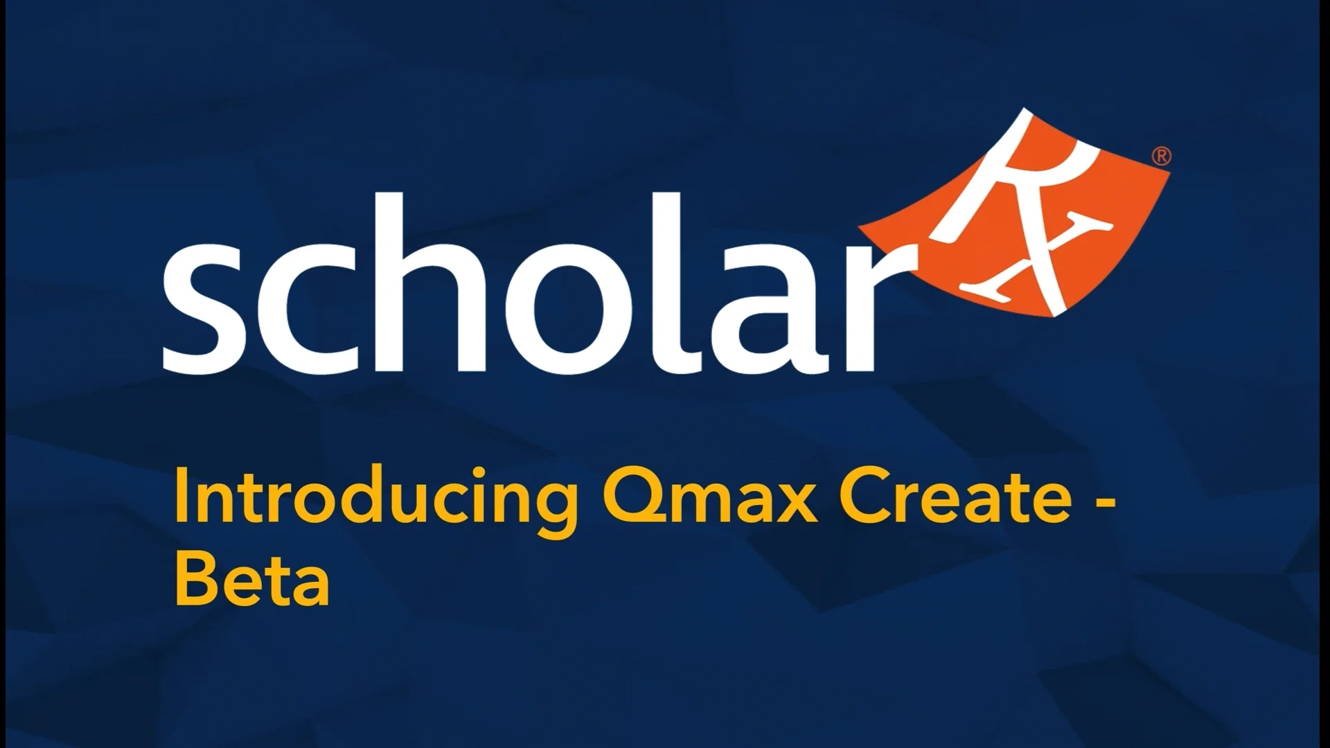 Qmax Create Beta - Introduction