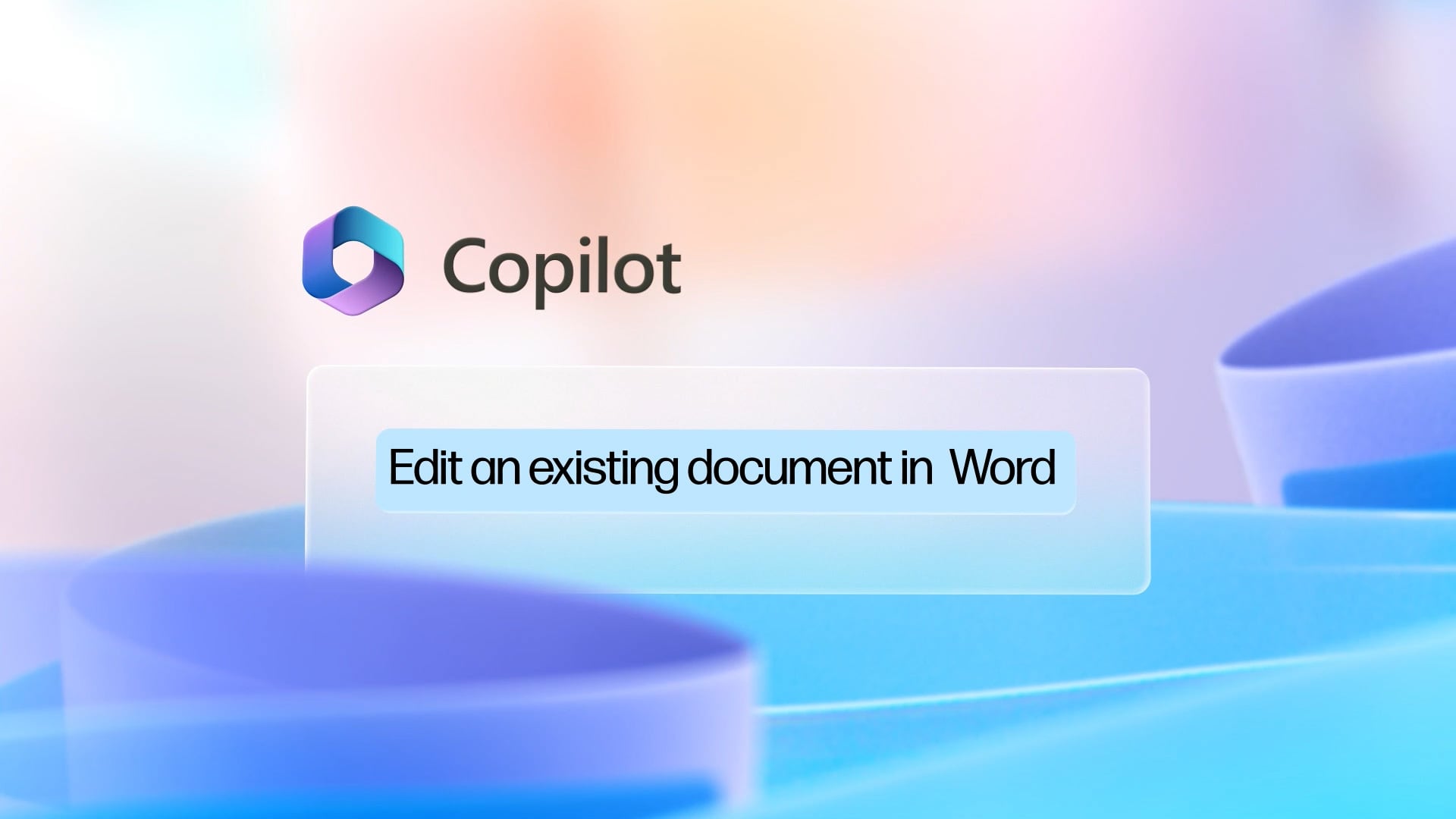 Edit an existing document in MS Word with Copilot