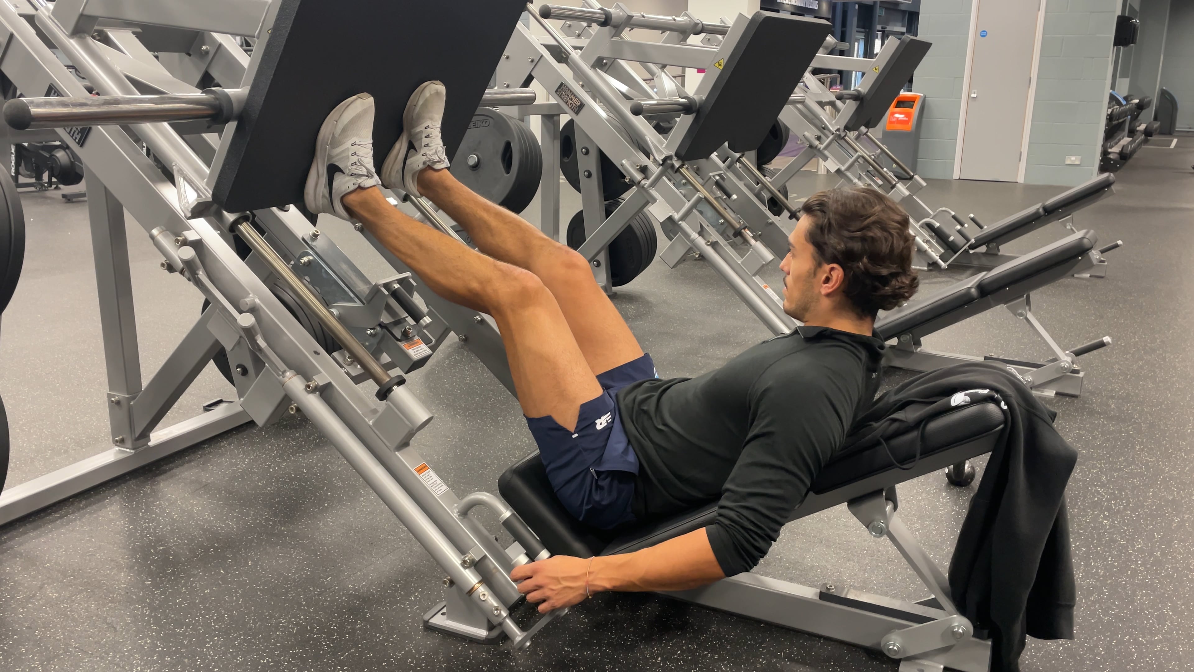 Leg Press Eccentric Bias 2 up 1 down