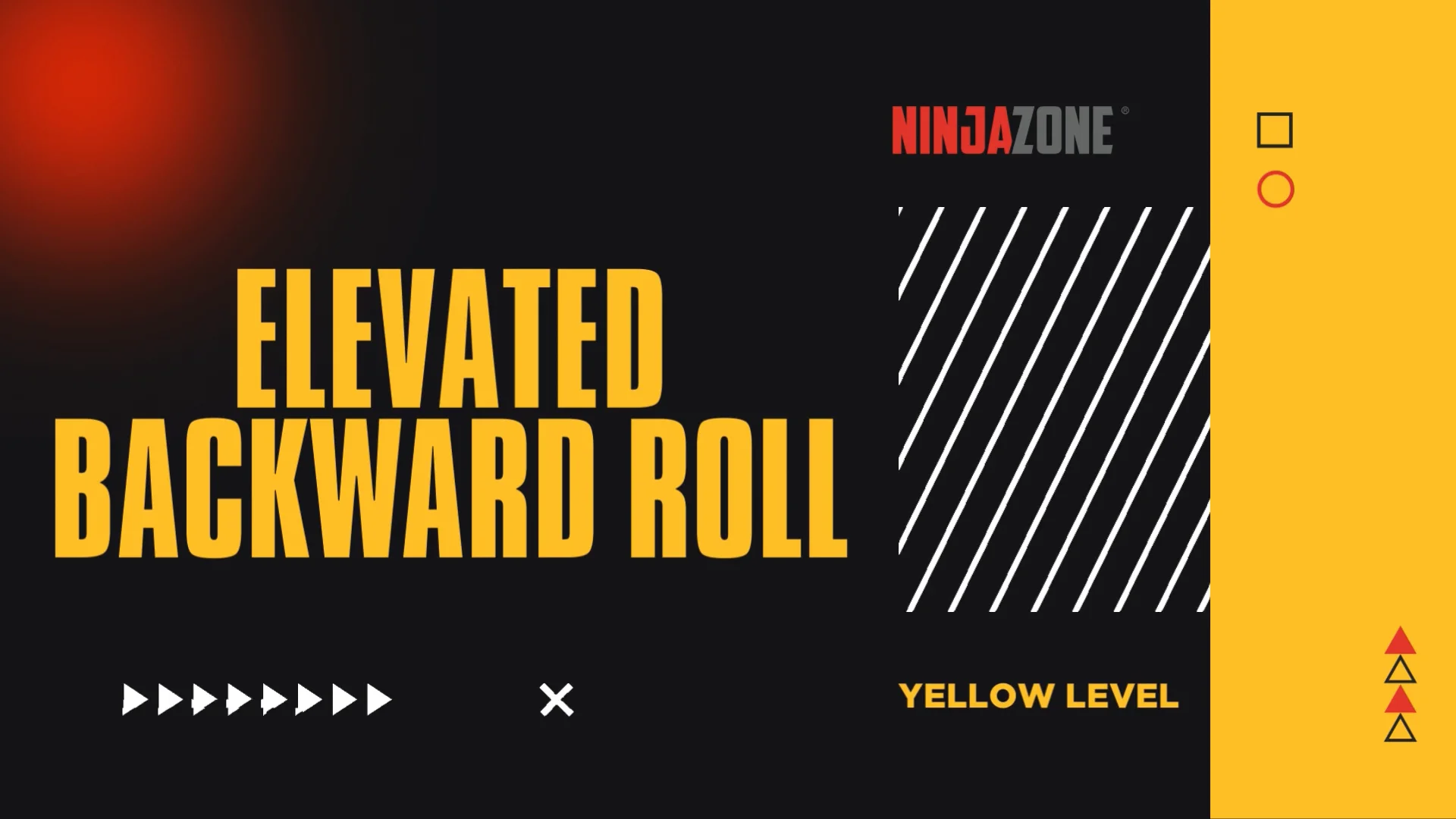 Elevated Backward Roll