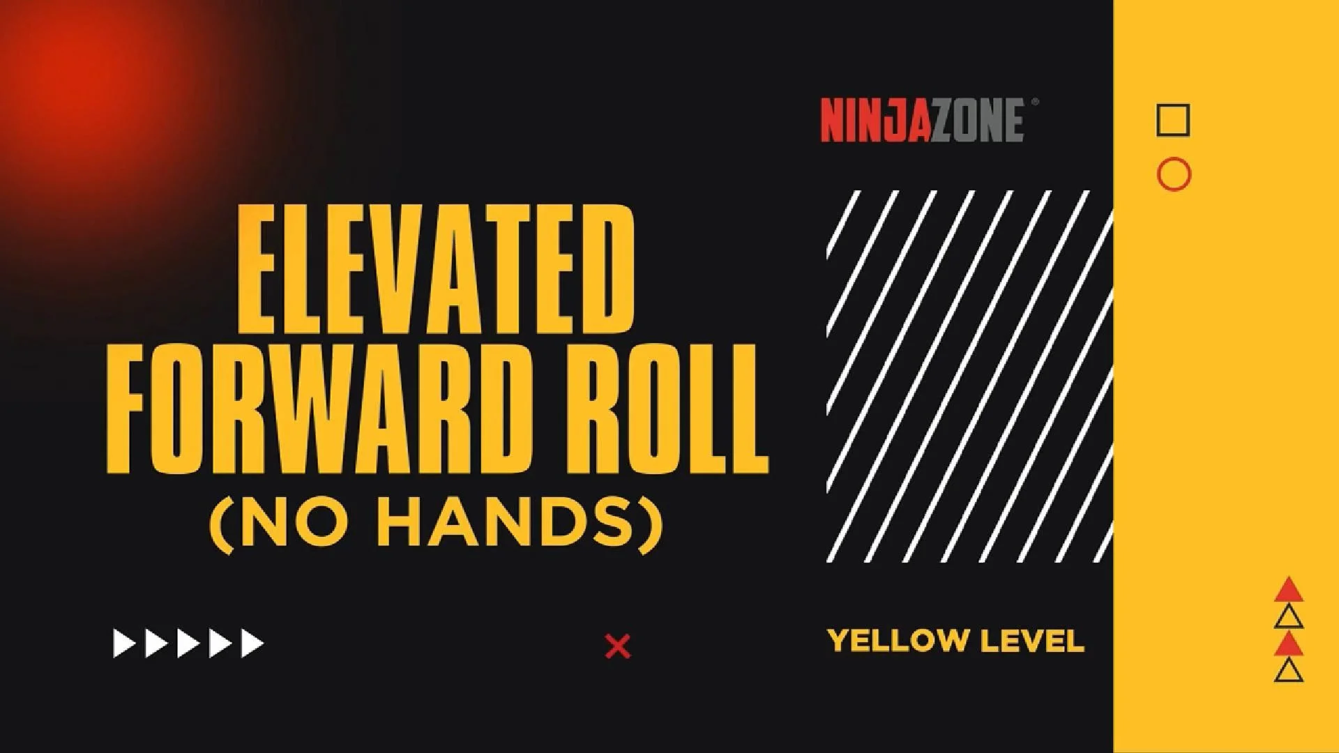 Elevated Forward Roll (No Hands)