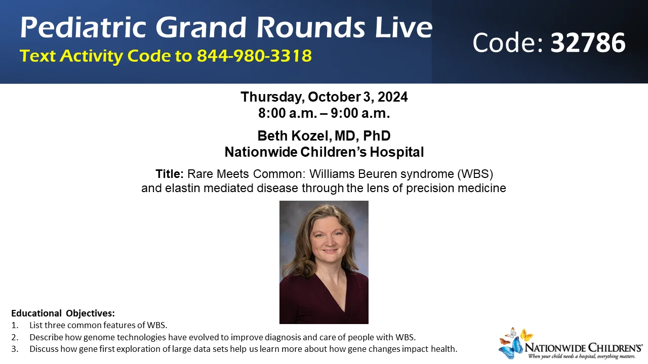 Rare Meets Common: Williams Beuren syndrome (WBS) and elastin mediated ...