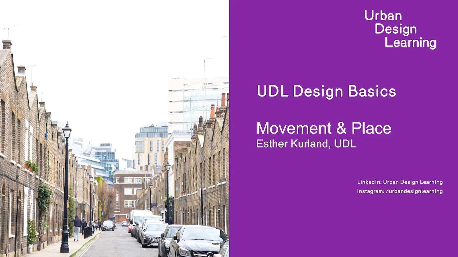 UDL Design Basics Movement & Place | Esther Kurland | 05-04-2024