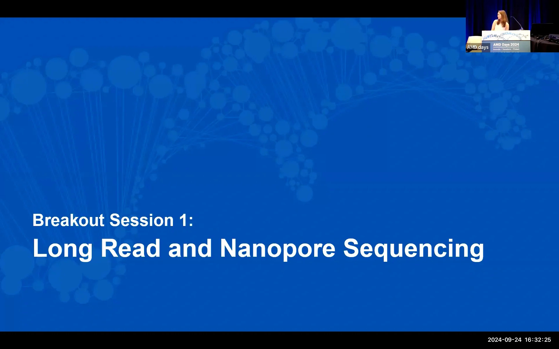 AMD Days 2024_Breakout Session_Long Read Sequencing