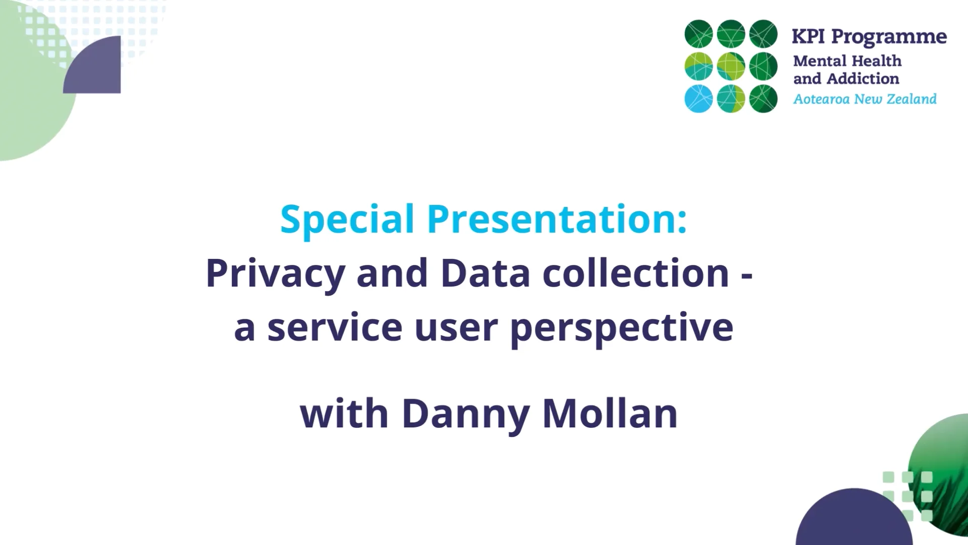 Privacy and Data Collection - A Service User Perspective | With Danny ...