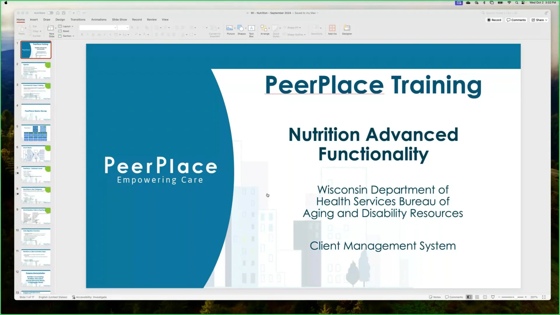 Nutrition Advanced Functionality on Vimeo