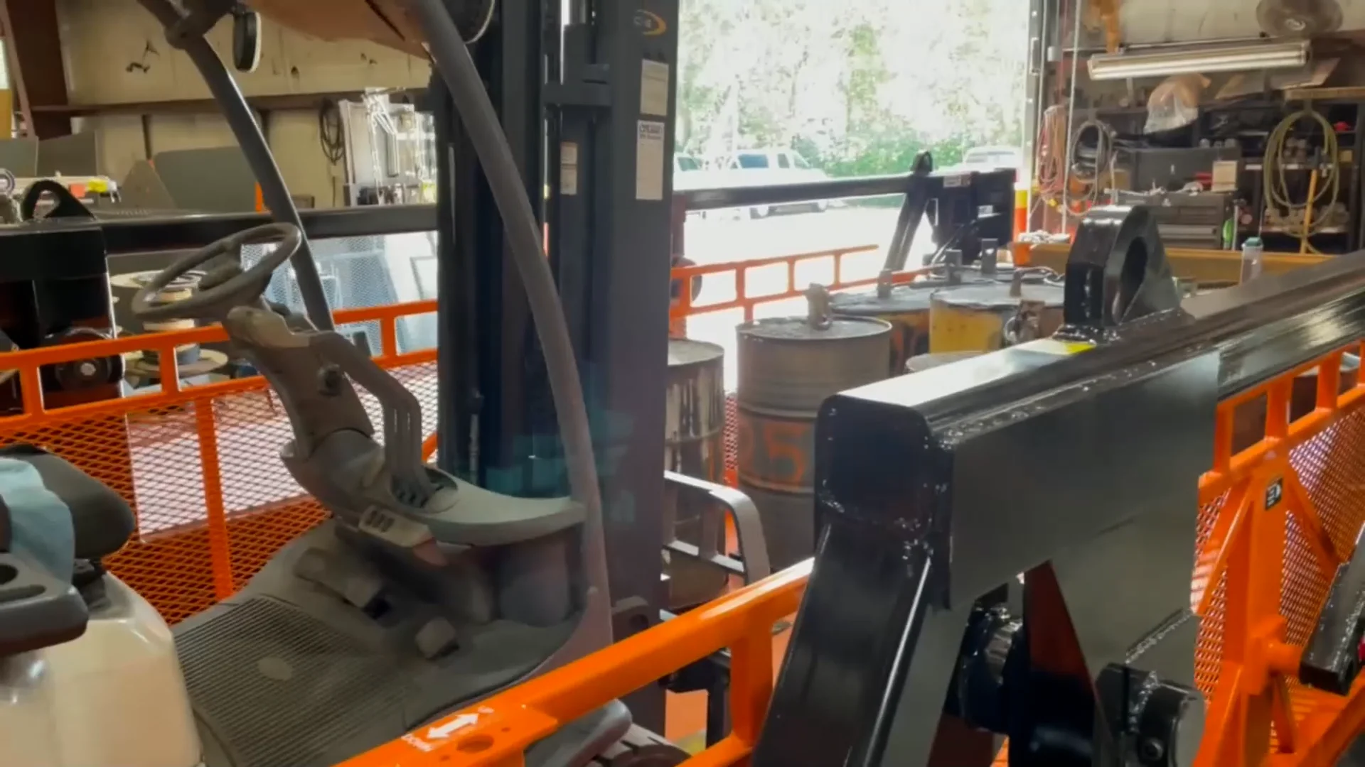 Testing Forklift Max Speed-Lift