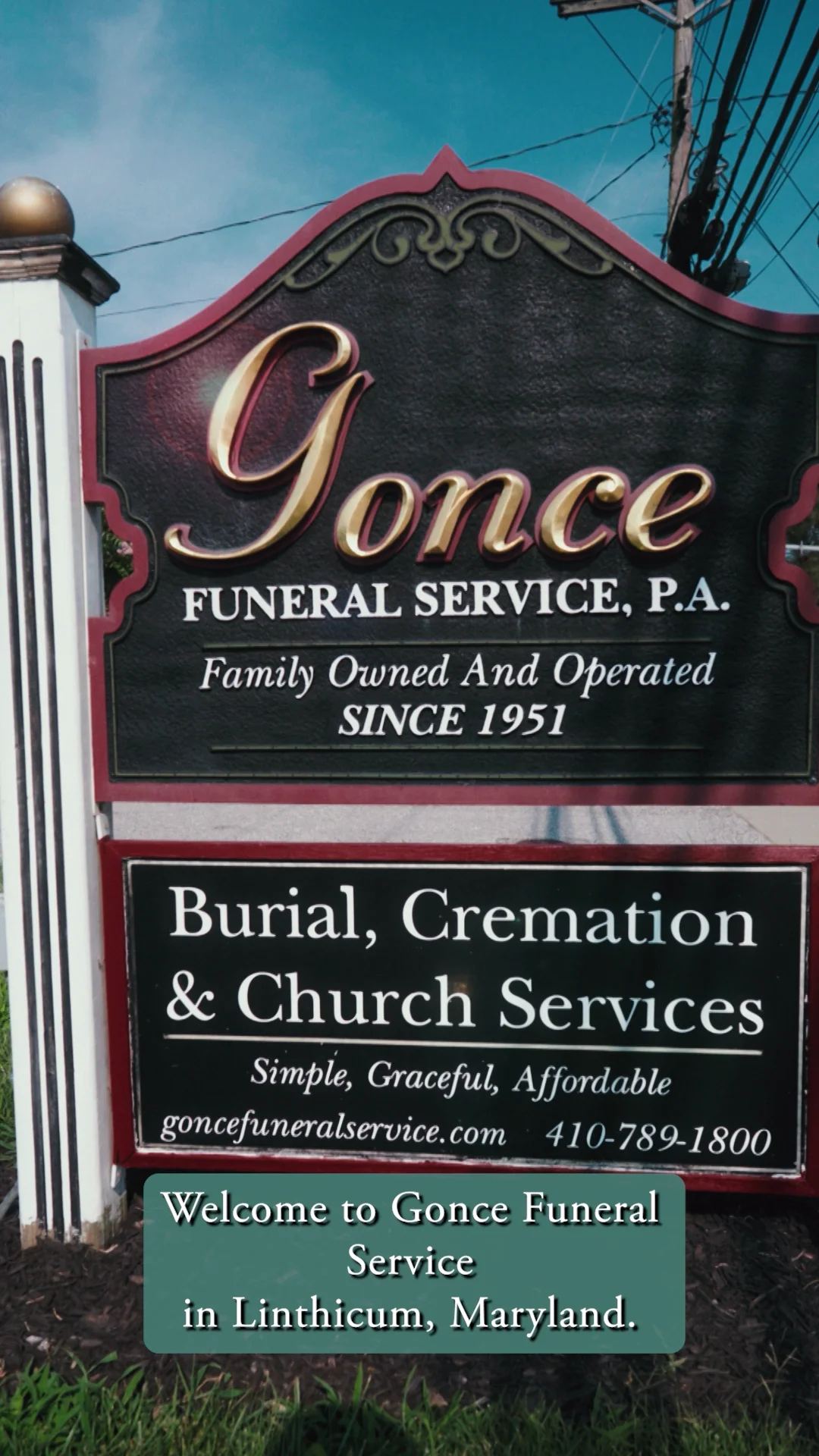 Gonce Funeral Service, P.A.
