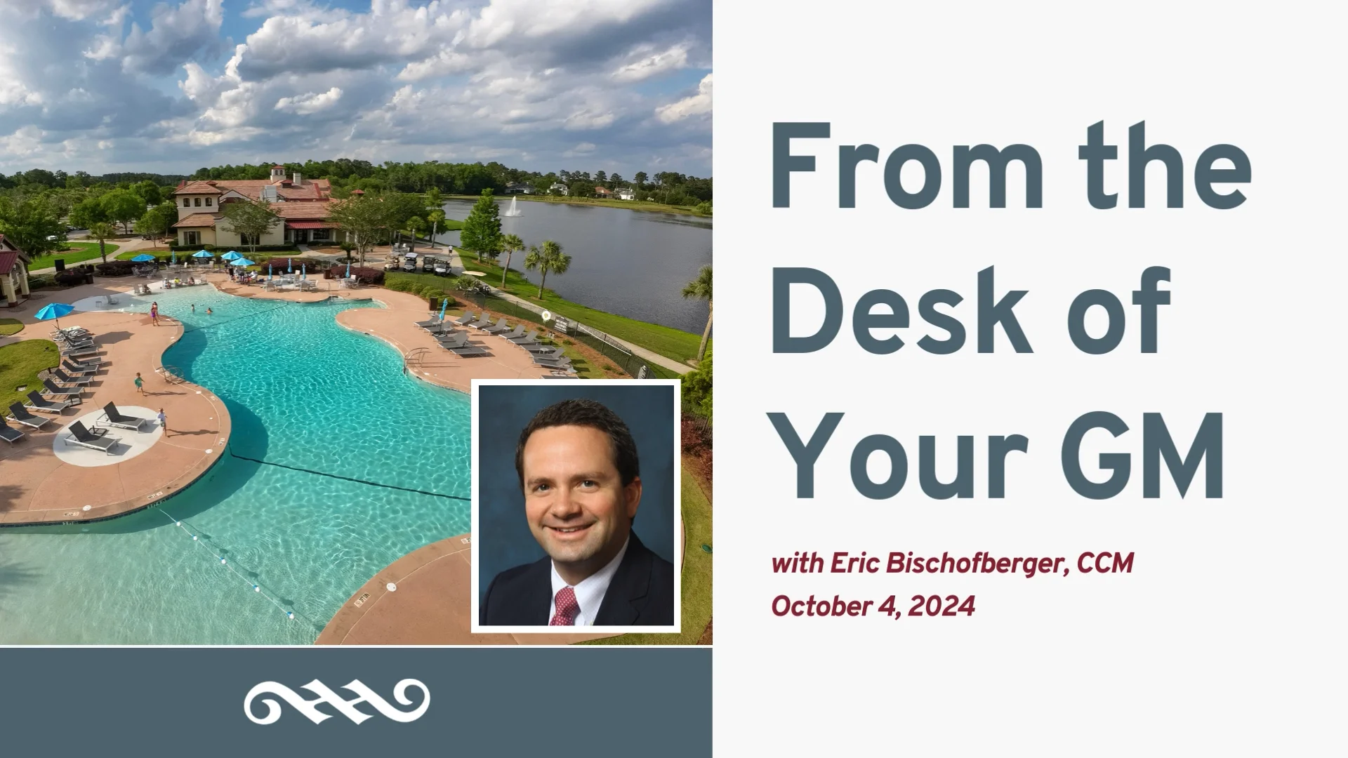 From the Desk of Your GM October 2024