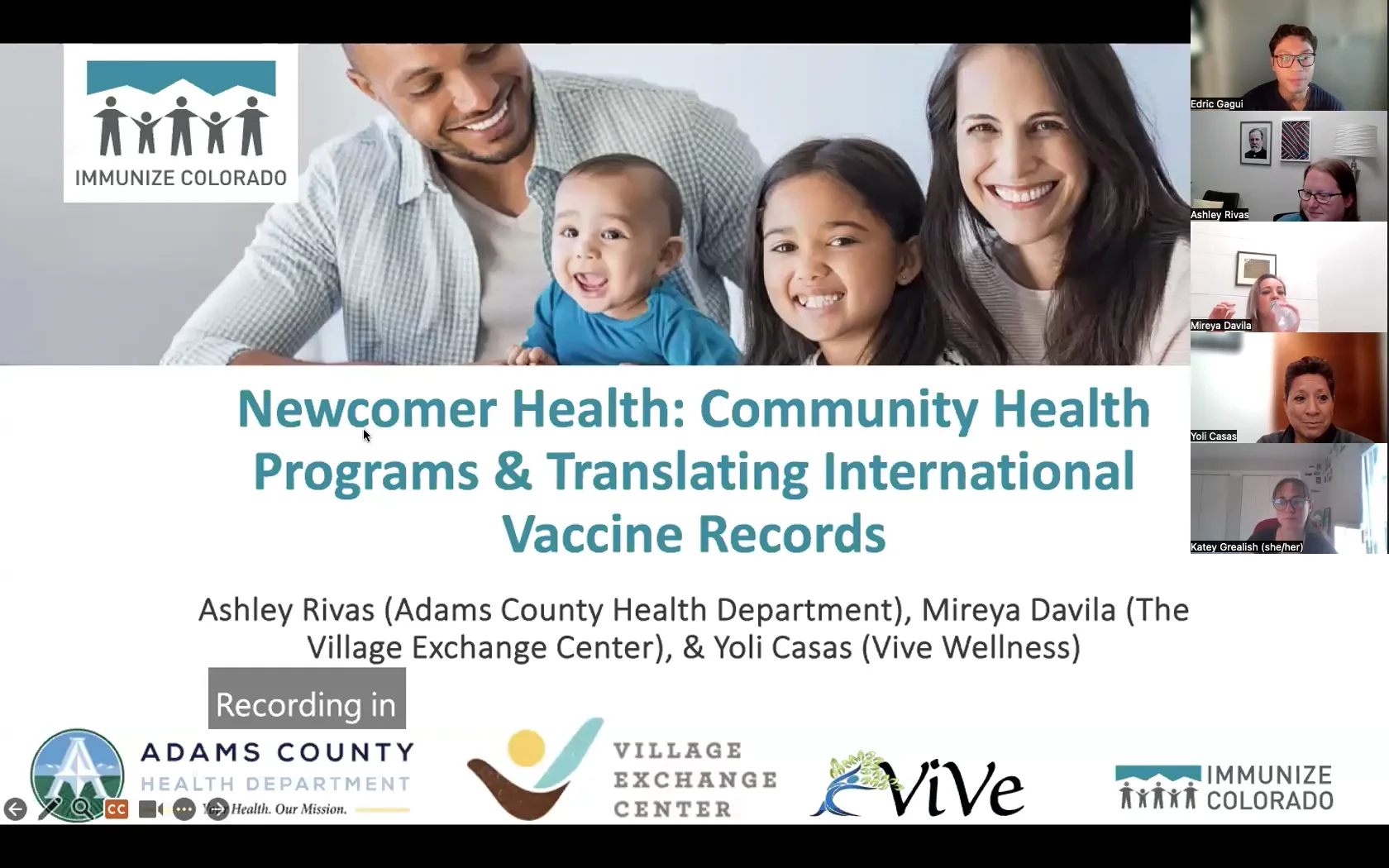 Newcomer Health: Community Health Programs & Translating International ...