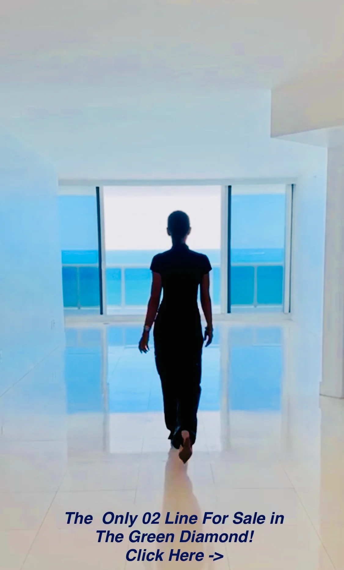 The Last O2 Line At Green Diamond With Mesmerizing Direct Ocean Views.