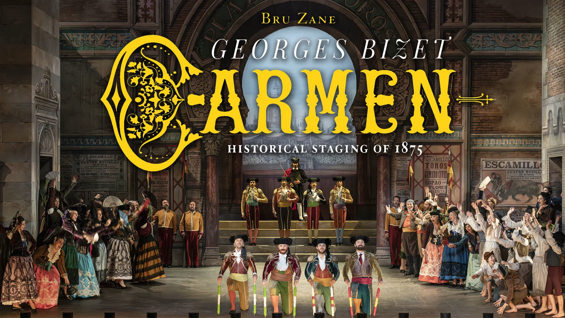 Carmen, Georges Bizet - Historical staging of 1875