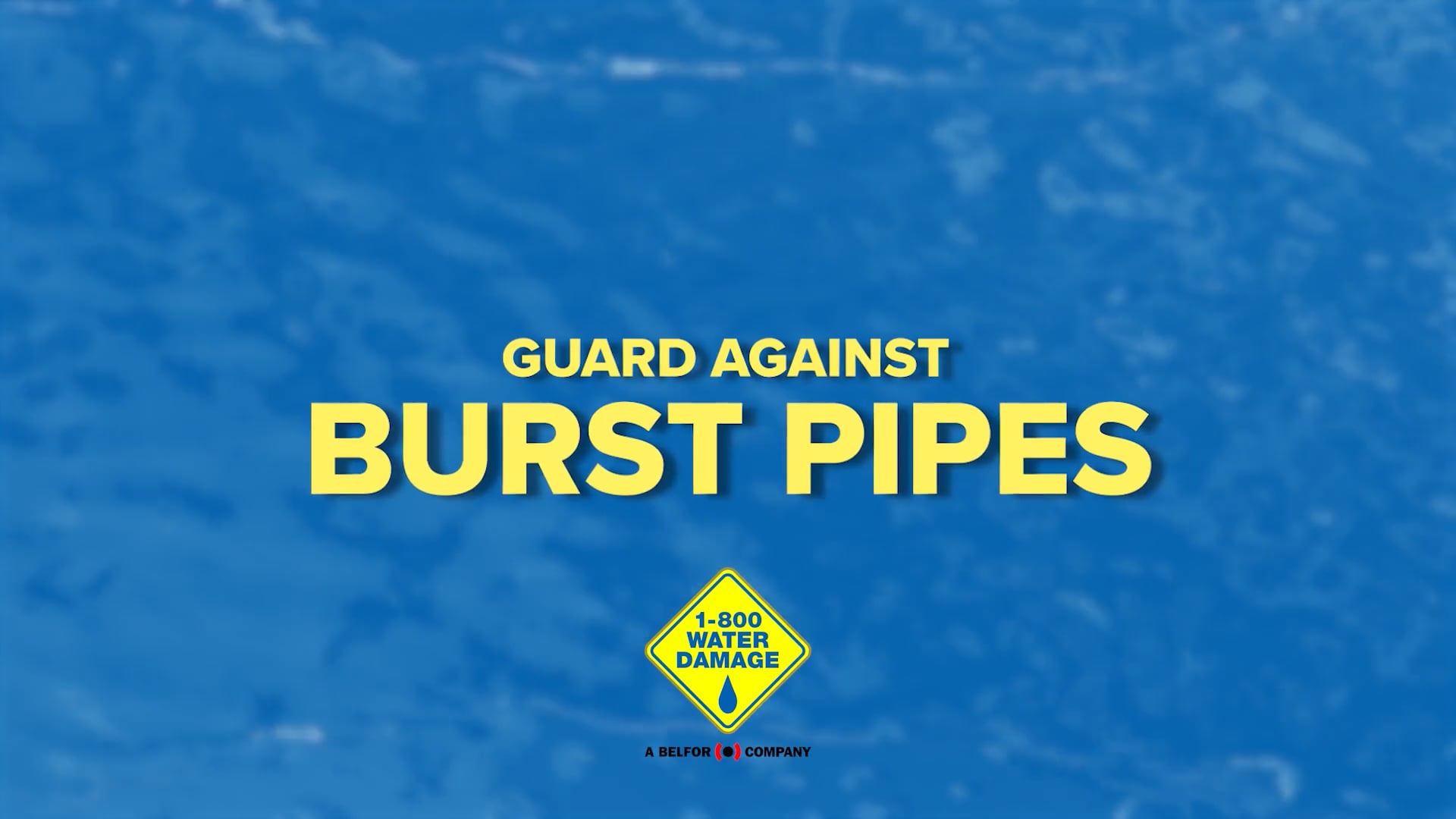 Guard Against Burst Pipes